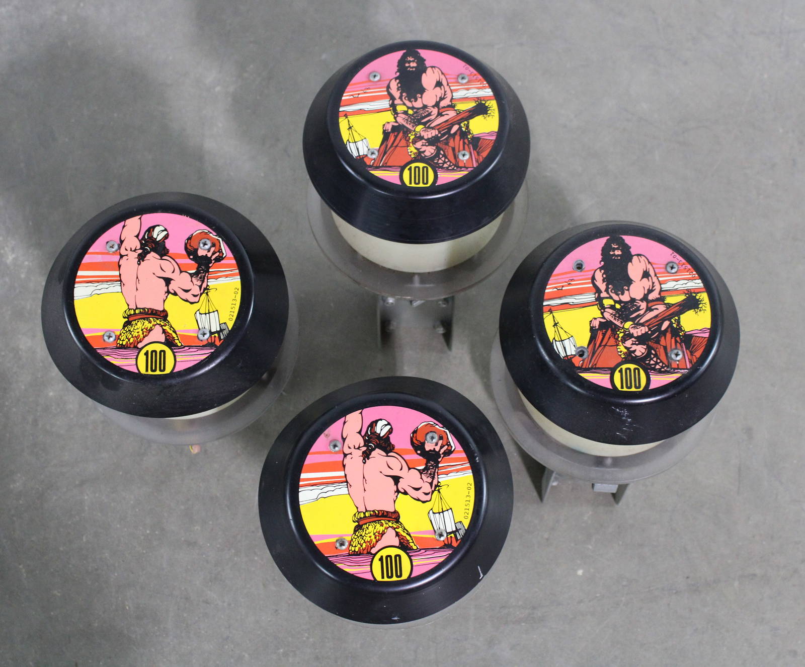 Atari Hercules Pinball Bumpers Auction