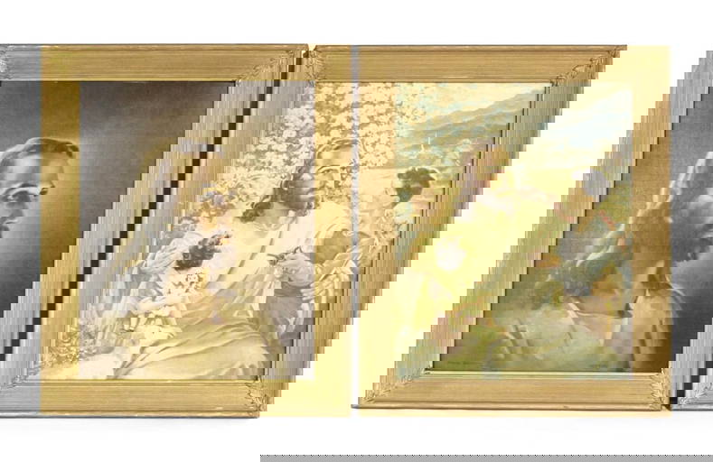 Vintage Church Prints Of Jesus