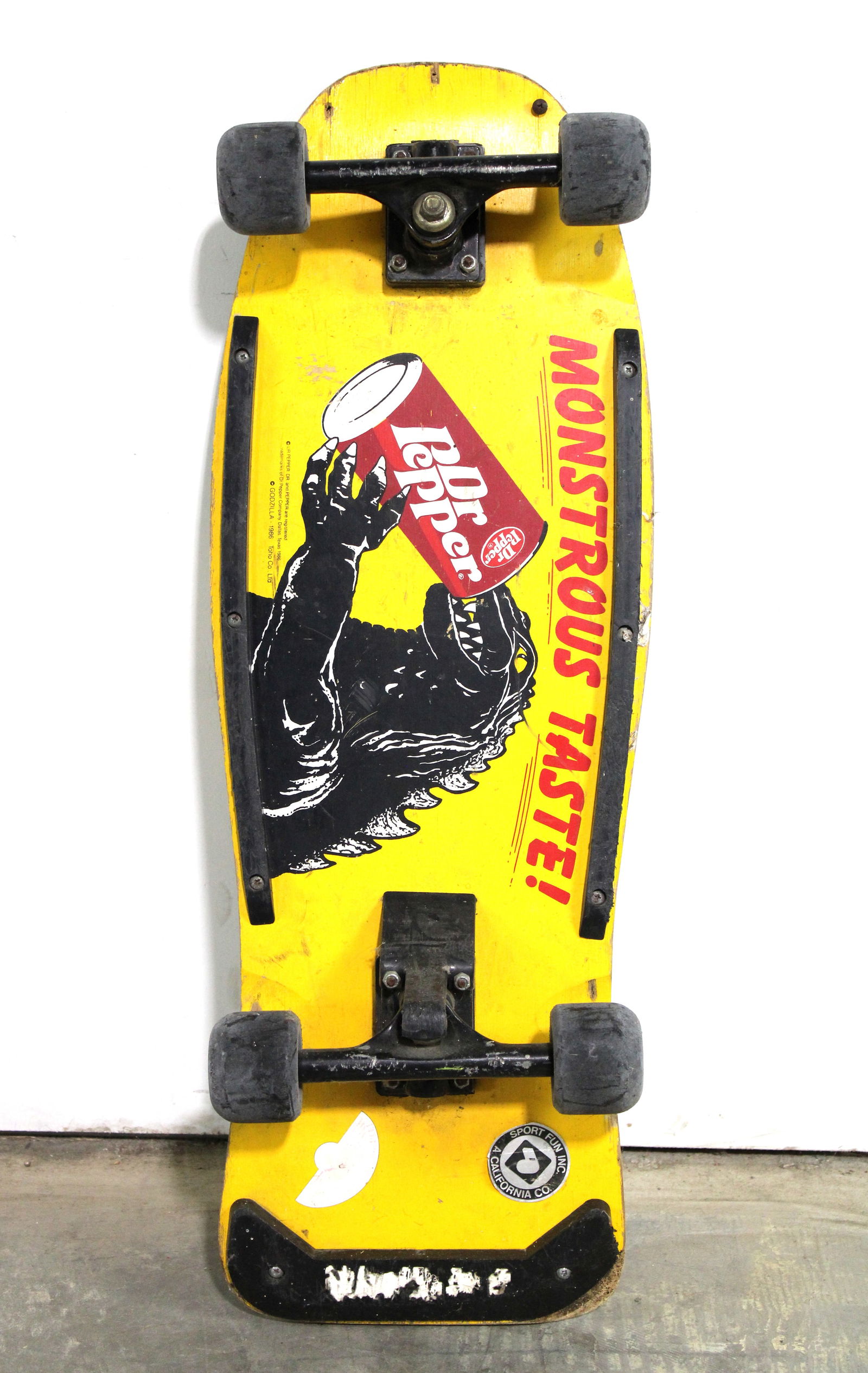 Dr. Pepper Godzilla Promo Skateboard