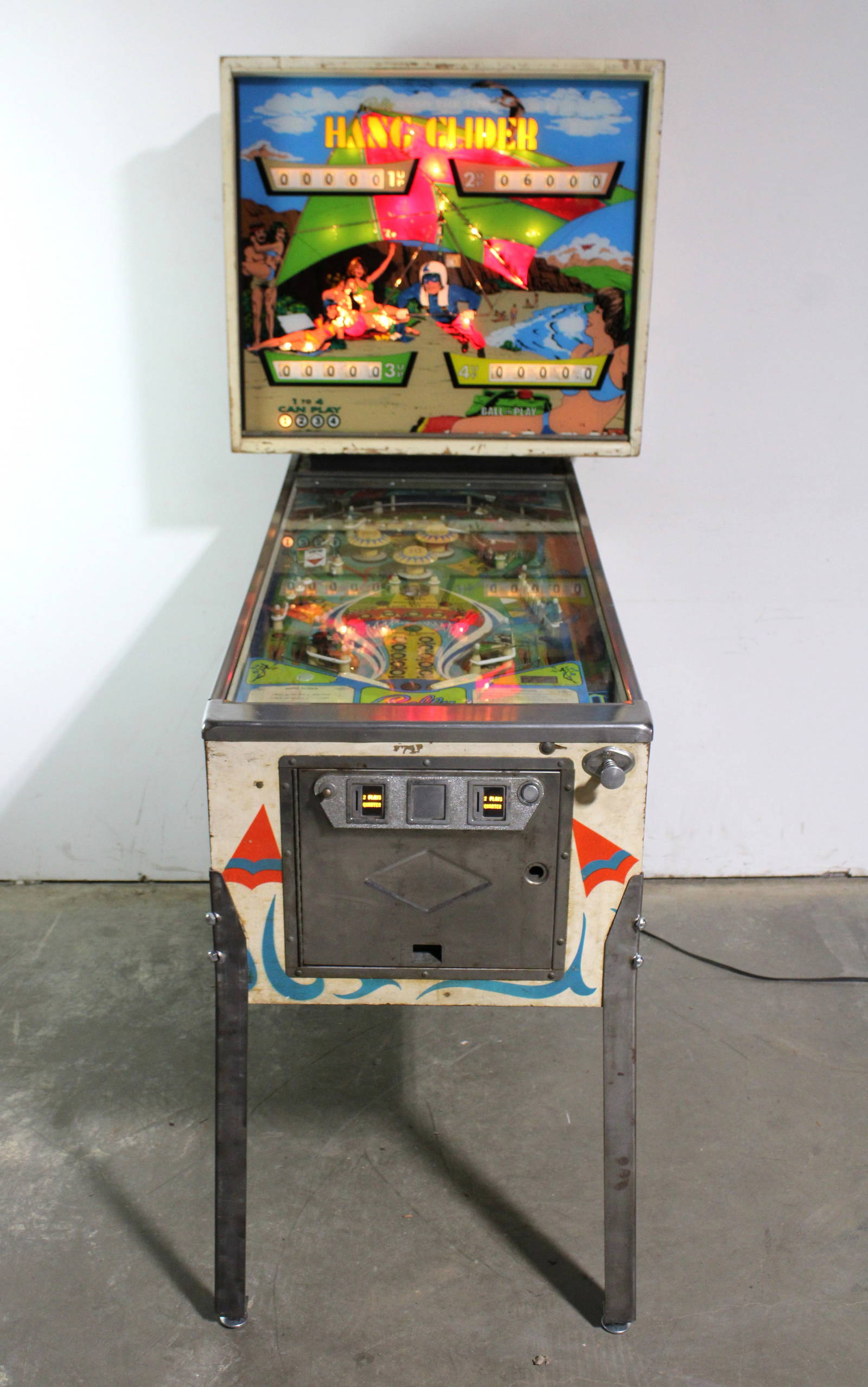 Bally Hang Glider Pinball Machine Auction