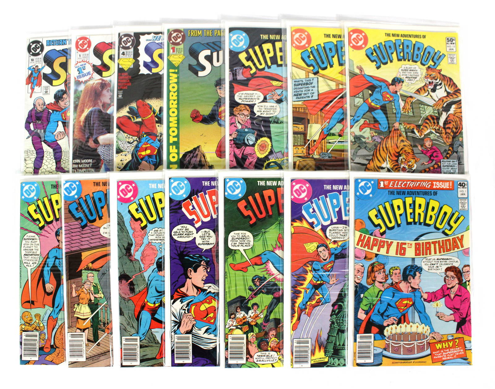 The New Adventures Of Superboy / Superboy The Comic Book, Dc Comics Auction