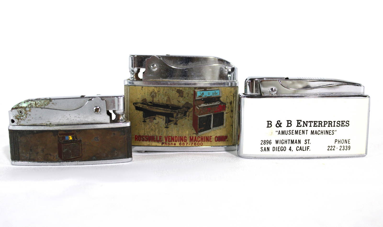 Distributor Lighters For Coin Op / Amusement Feat. Jukebox And Pinball ...