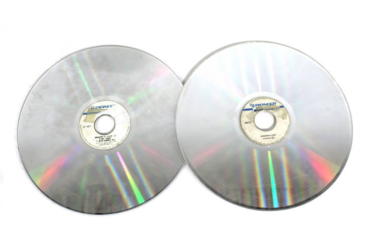 Dragon's Lair / Dragon's Lair Ii Laser Discs