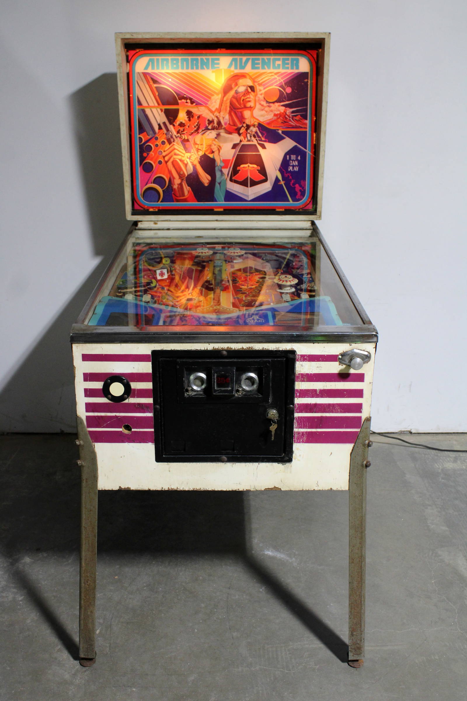 Atari Airborne Avenger Pinball Machine Auction