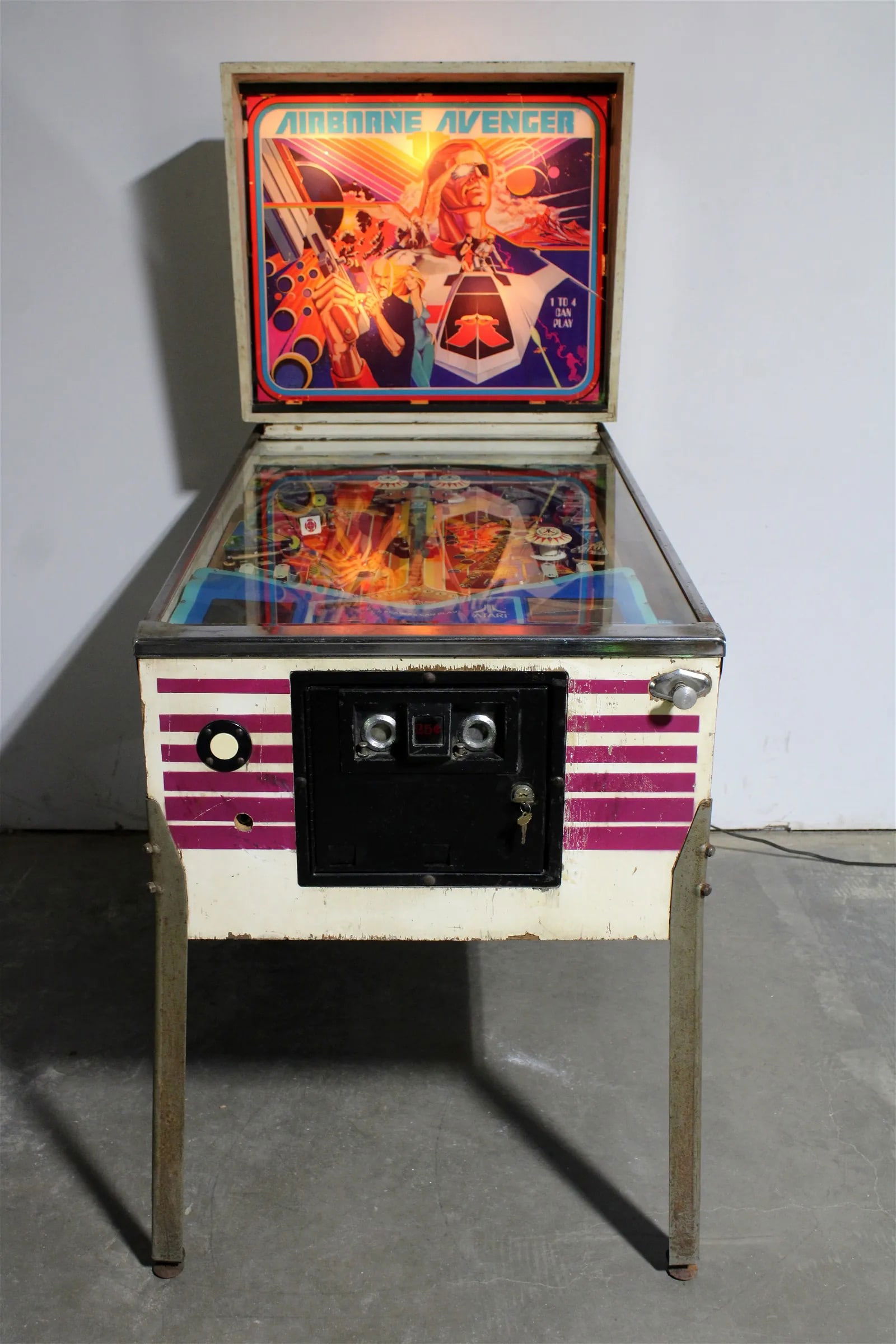 Atari Airborne Avenger Pinball Machine Auction