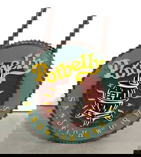 Cigarette Department Double Sided Sign Auction