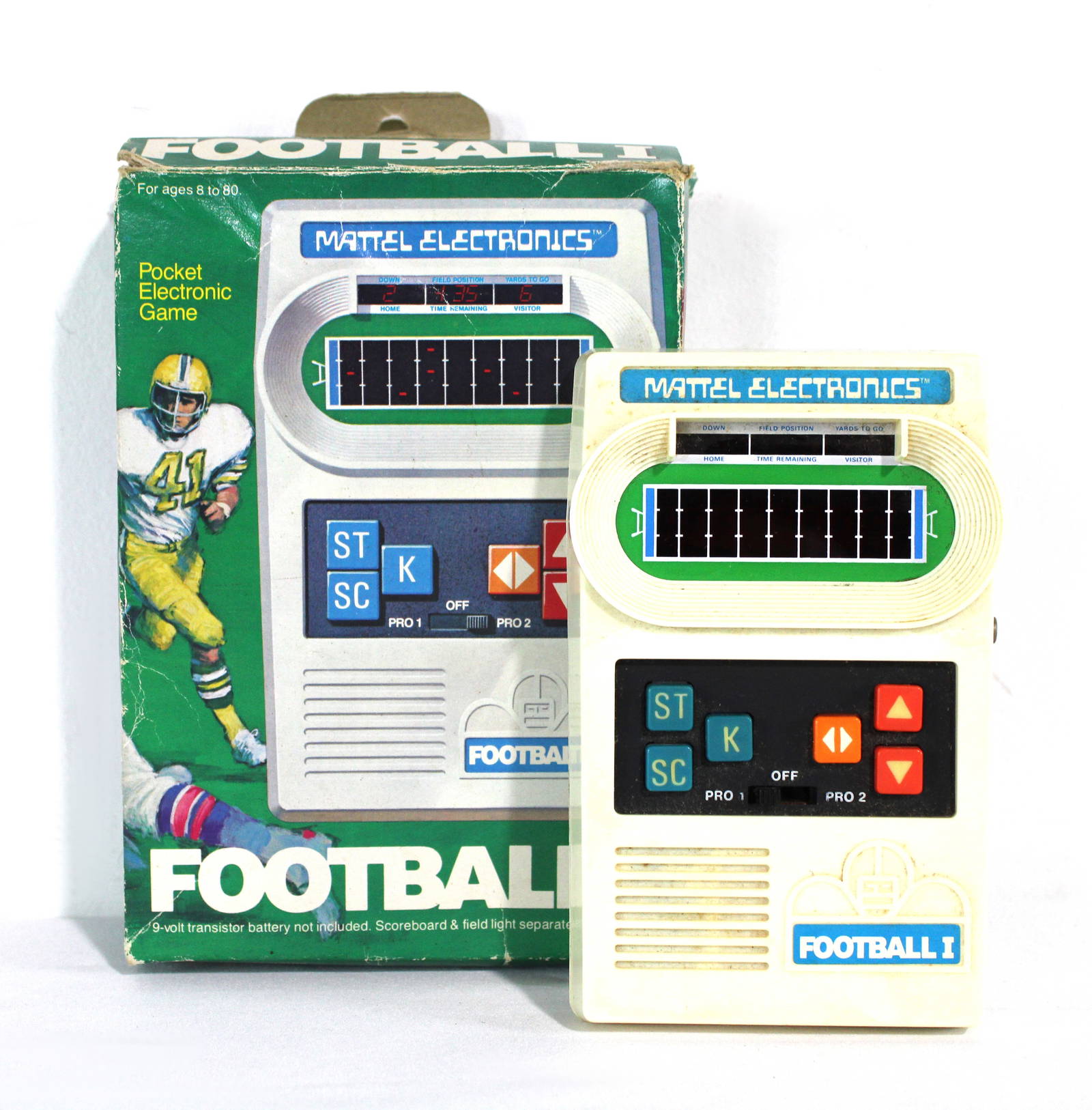 Mattel Electronics Football I In Box Auction
