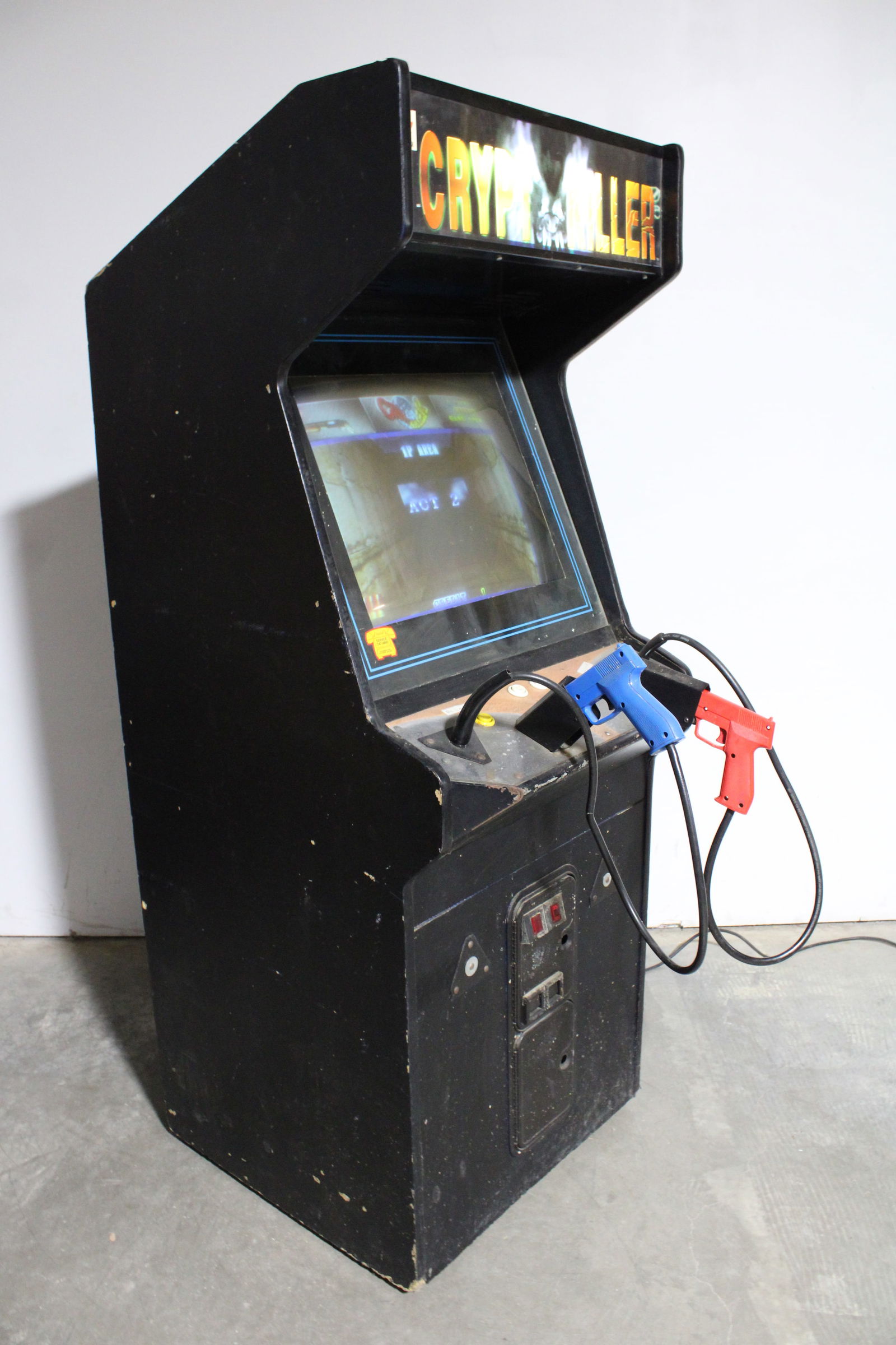 Konami Crypt Killer Arcade Game Auction