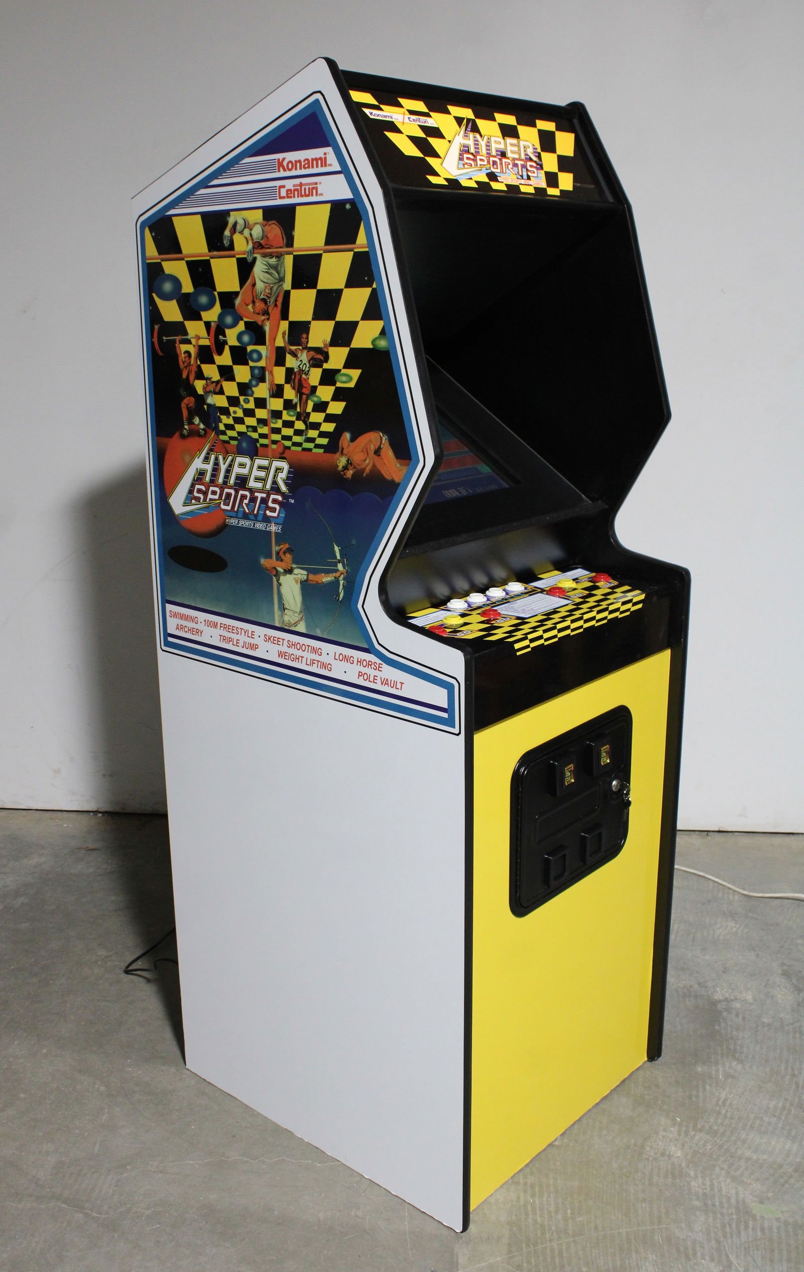 Konami Hyper Sports Arcade Game, New Build Auction