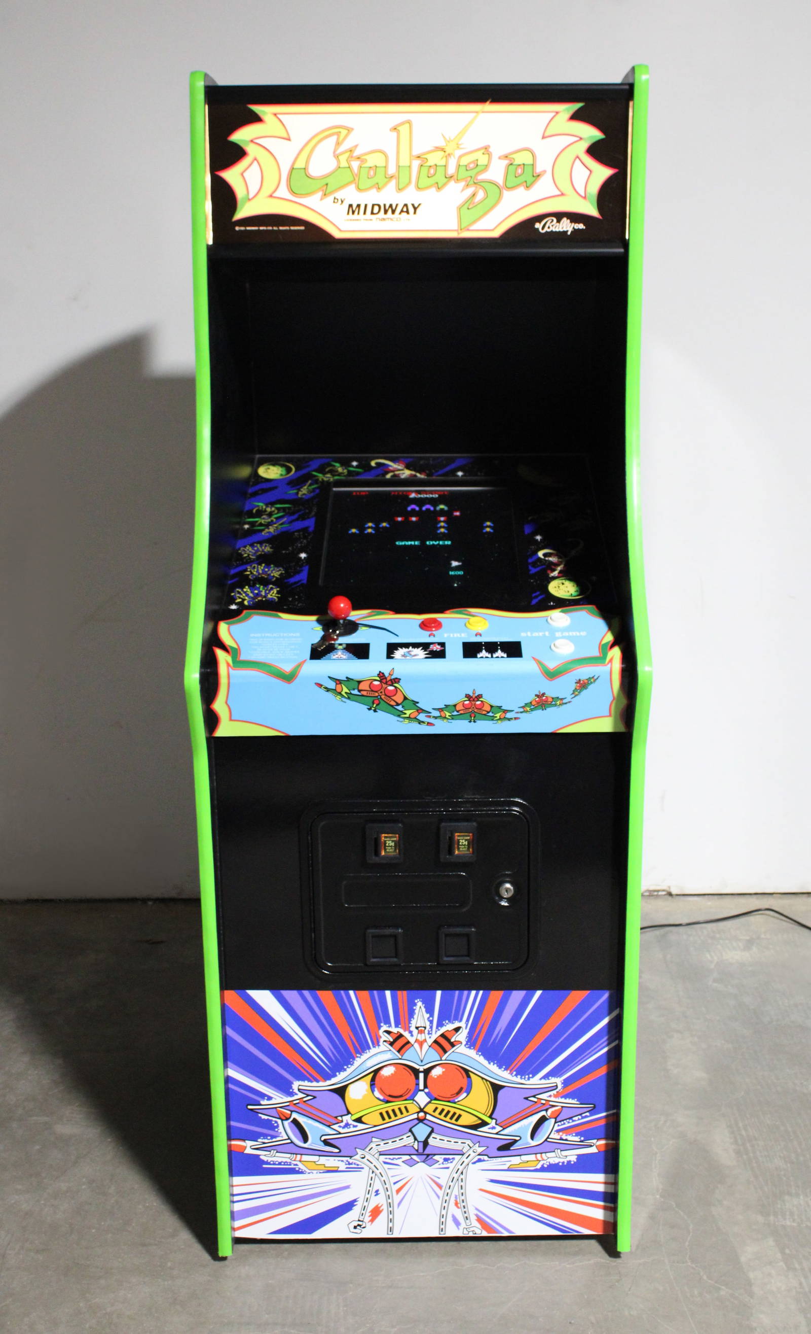 Bally Midway Galaga Arcade Game, New Build Auction