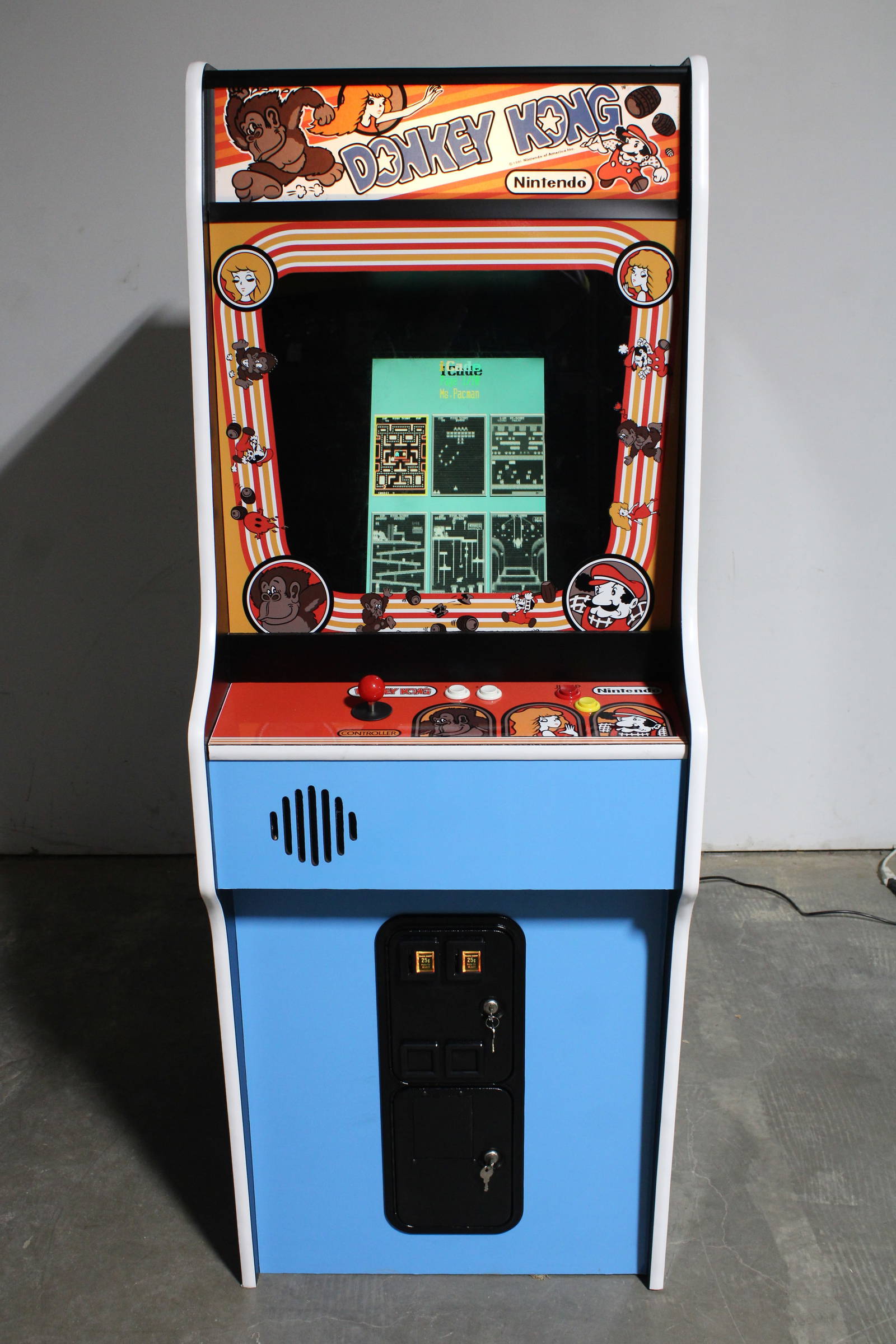 Nintendo Donkey Kong Themed 60 In 1 Arcade Game, New Build - Nov 09, 2023 | Jaybird Auctions In Md
