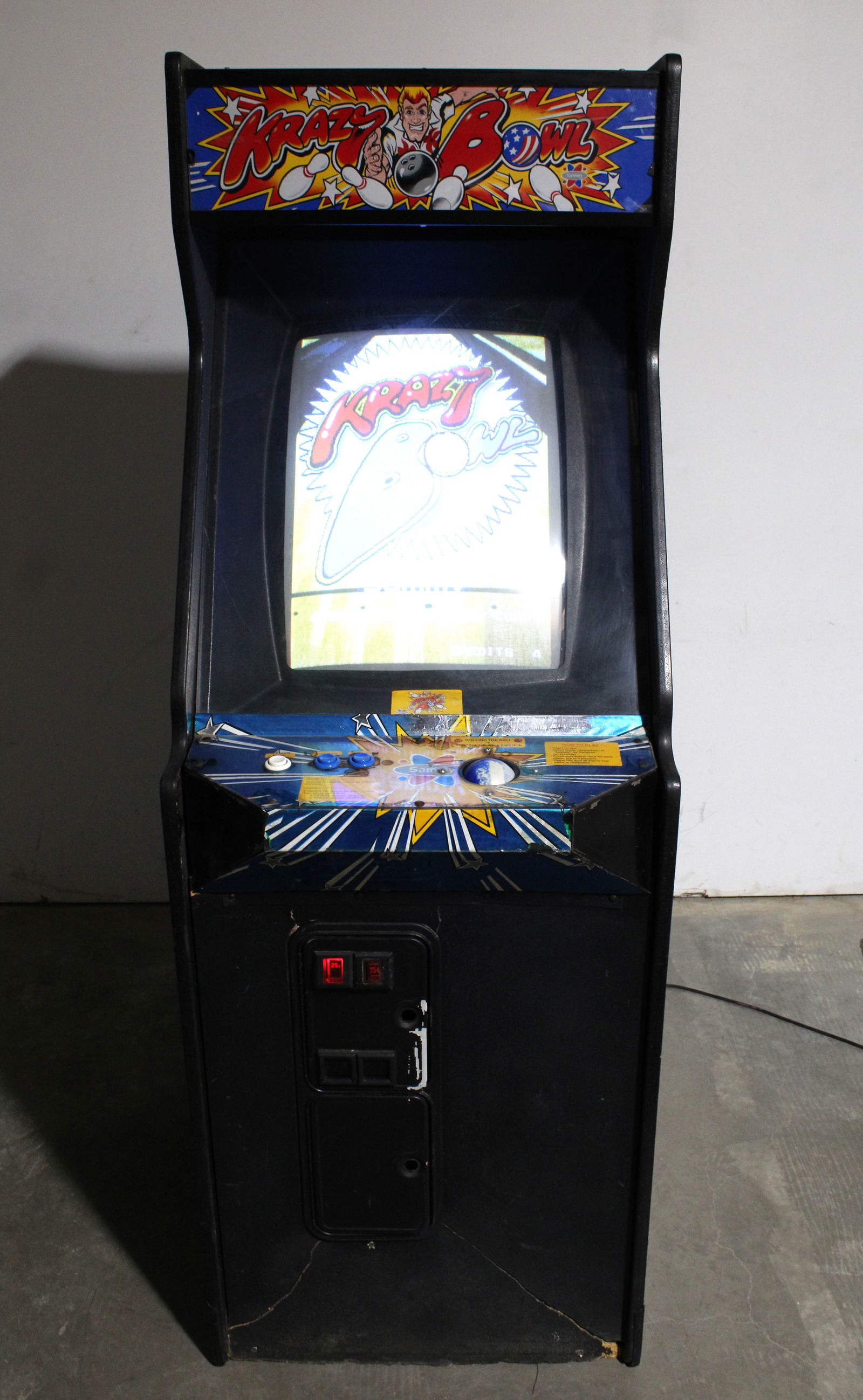 Krazy Bowl Bowling Arcade Game Auction