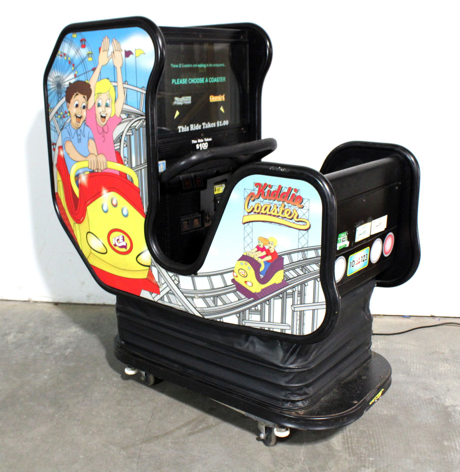 Ice Kiddie Coaster Arcade Game