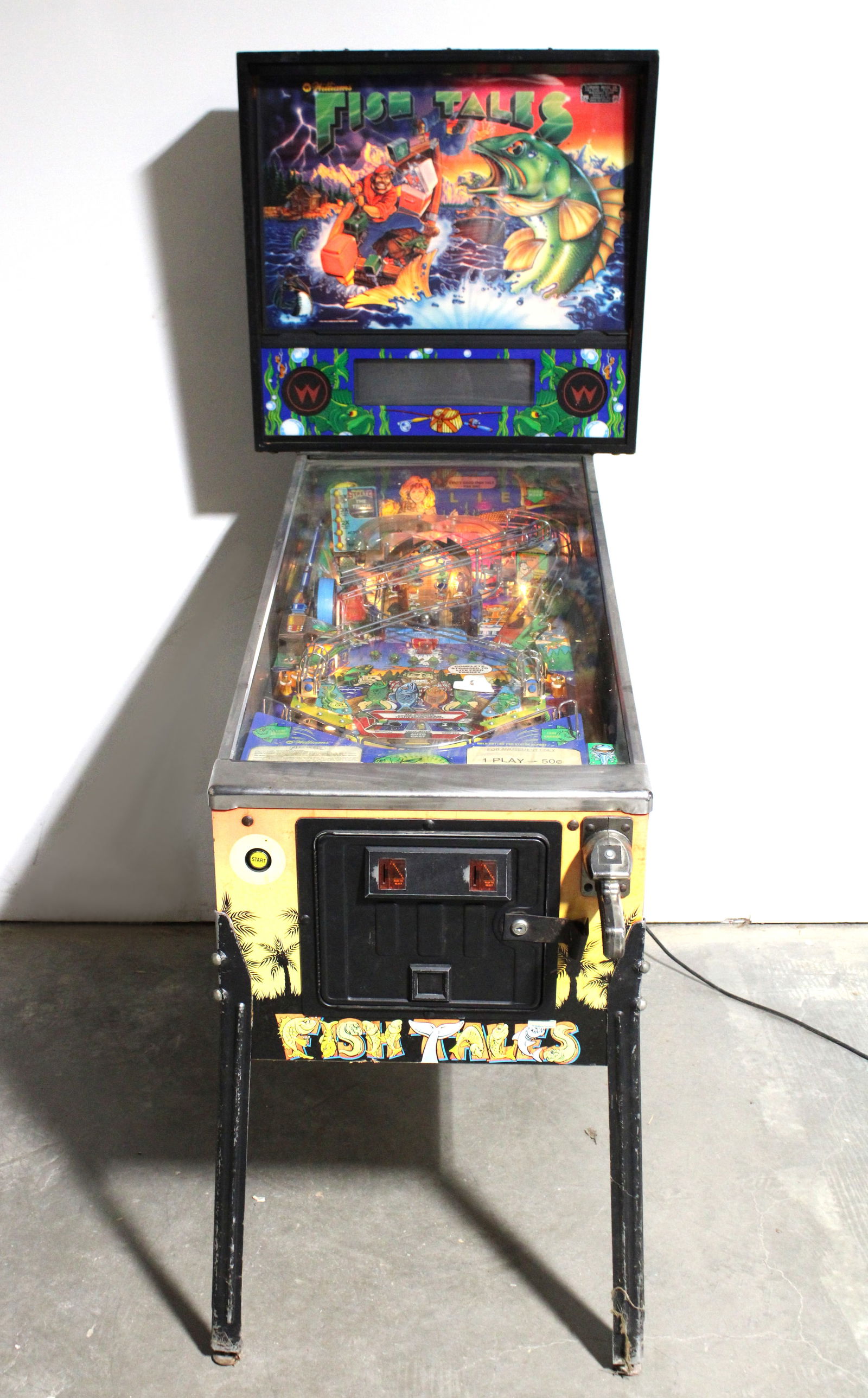 Williams Fish Tales Pinball Machine Auction