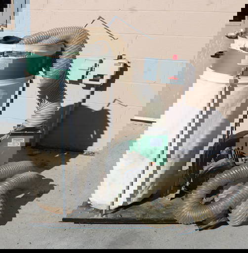 Central Machinery Dust Collector Bin, 2 Horsepower / 70 Gallon