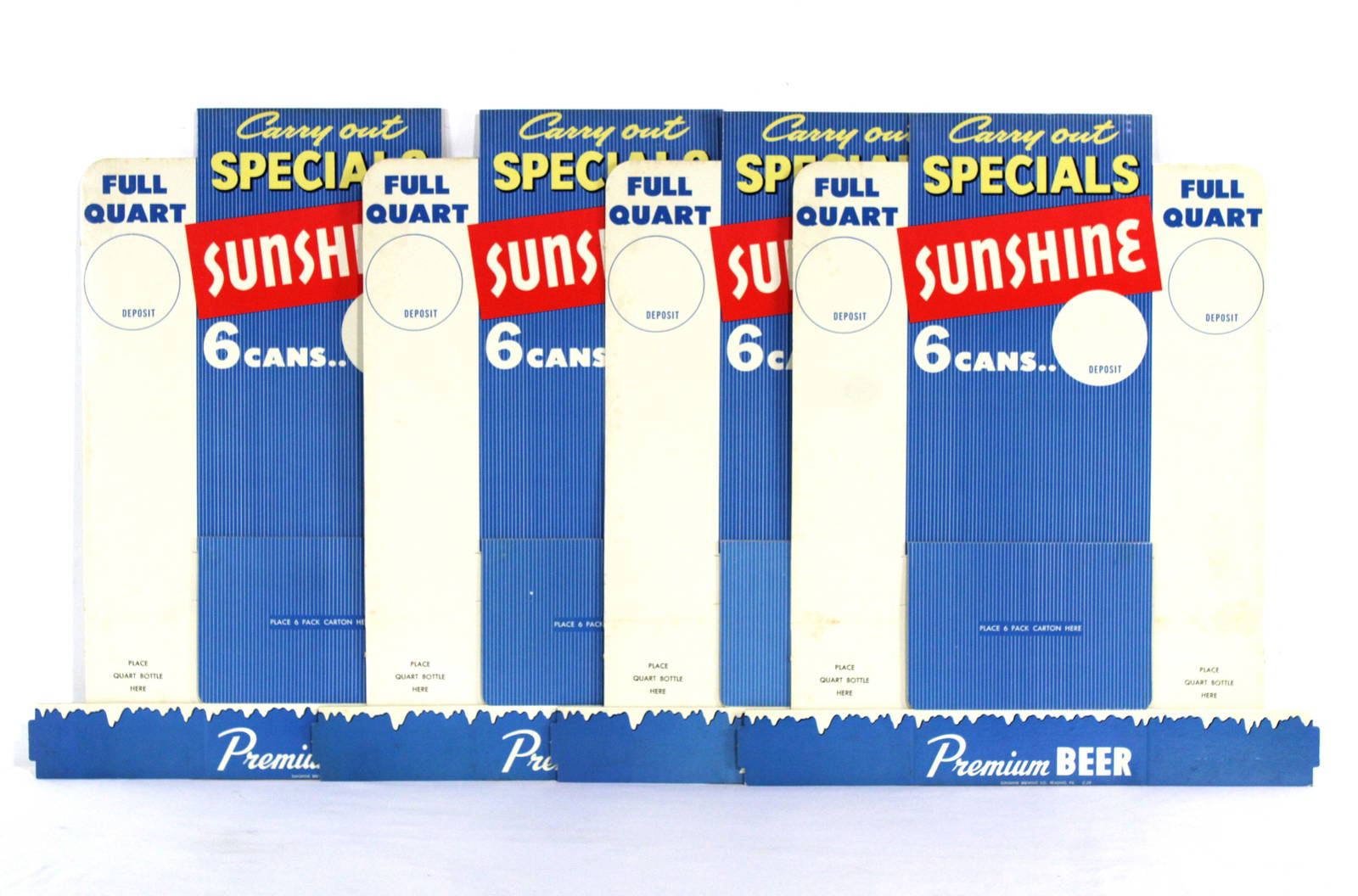 Nos Sunshine Beer Six Pack Store Displays - Feb 22, 2024 | Jaybird ...