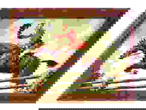 Hunter Rye Whiskey Cardboard Framed Auction