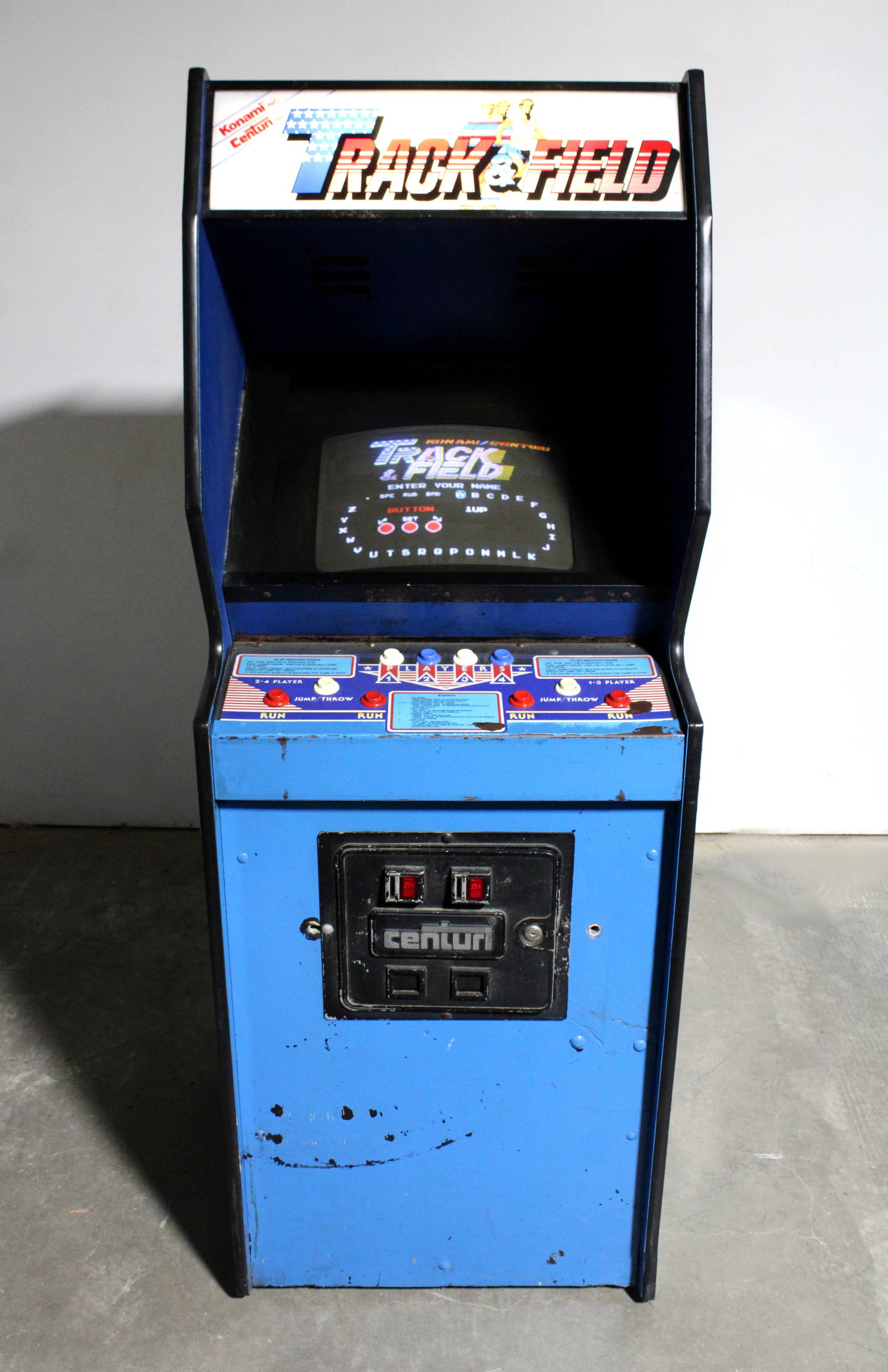 Konami Centuri Track & Field Arcade Game - Mar 28, 2024 | Jaybird Auctions In Md