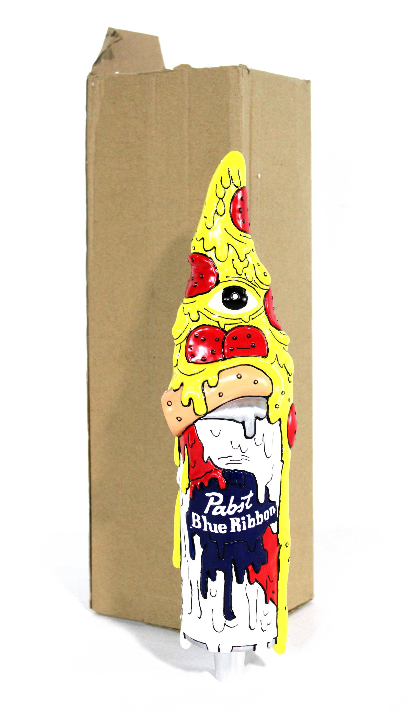 Pbr Pabst Blue Ribbon Pizza Slice Beer Tap, Nib Auction
