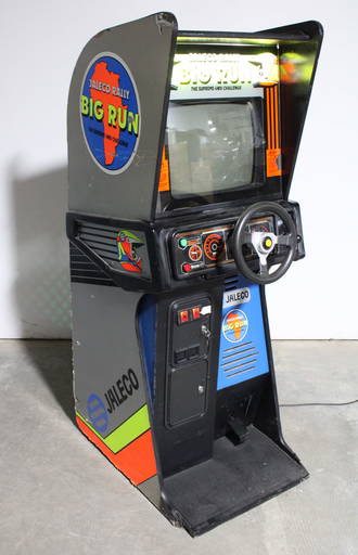 Jaleco Rally Big Run Racing Arcade Game