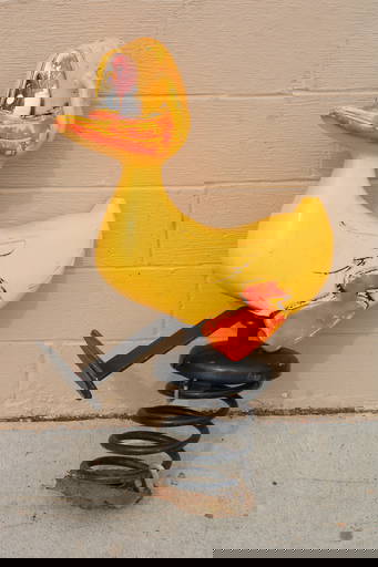 Playground Duck Spring Rider