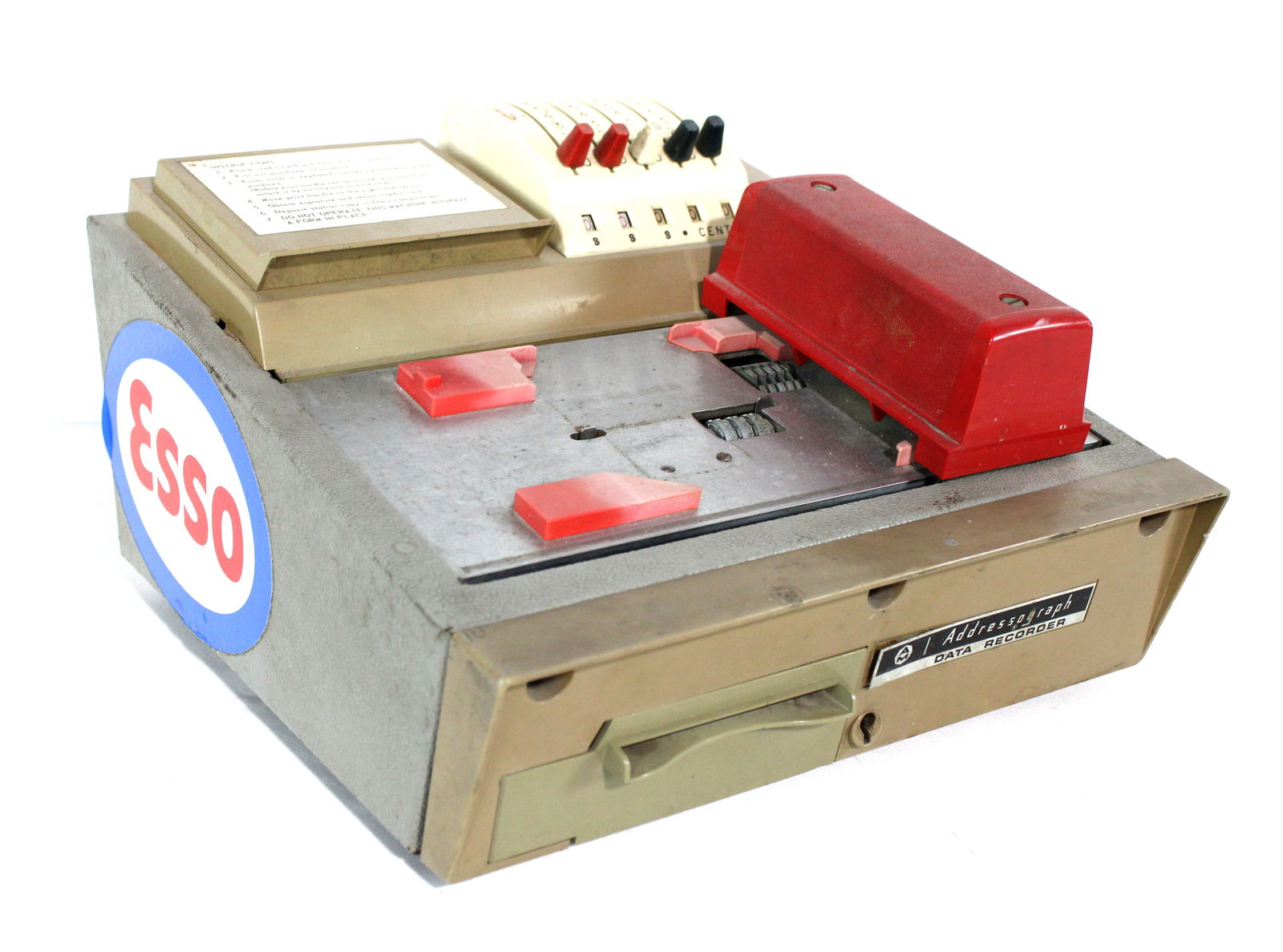 Credit Card Machine "addressograph Data Recorder" Auction