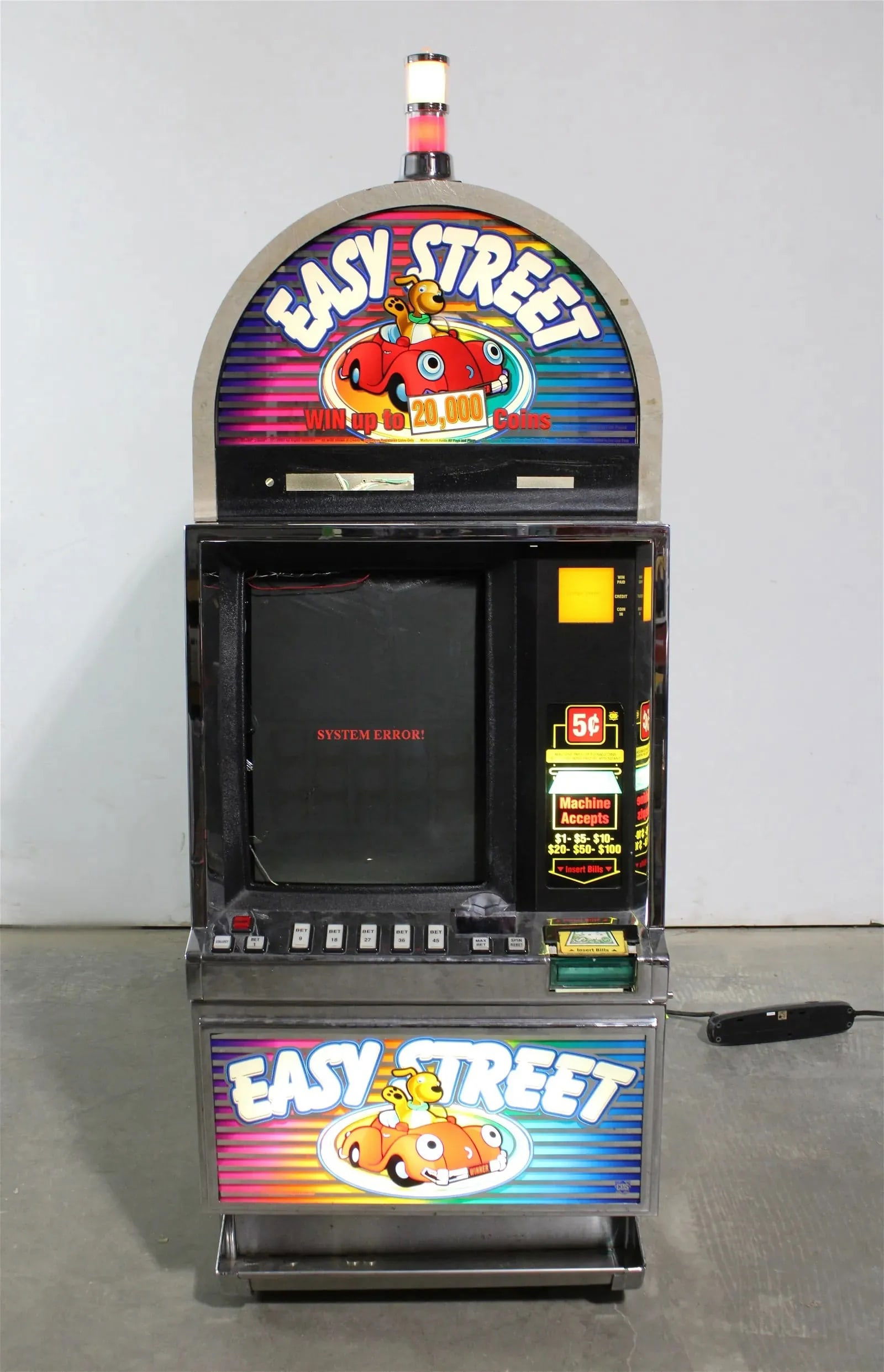 Easy Street Slot Machine Auction
