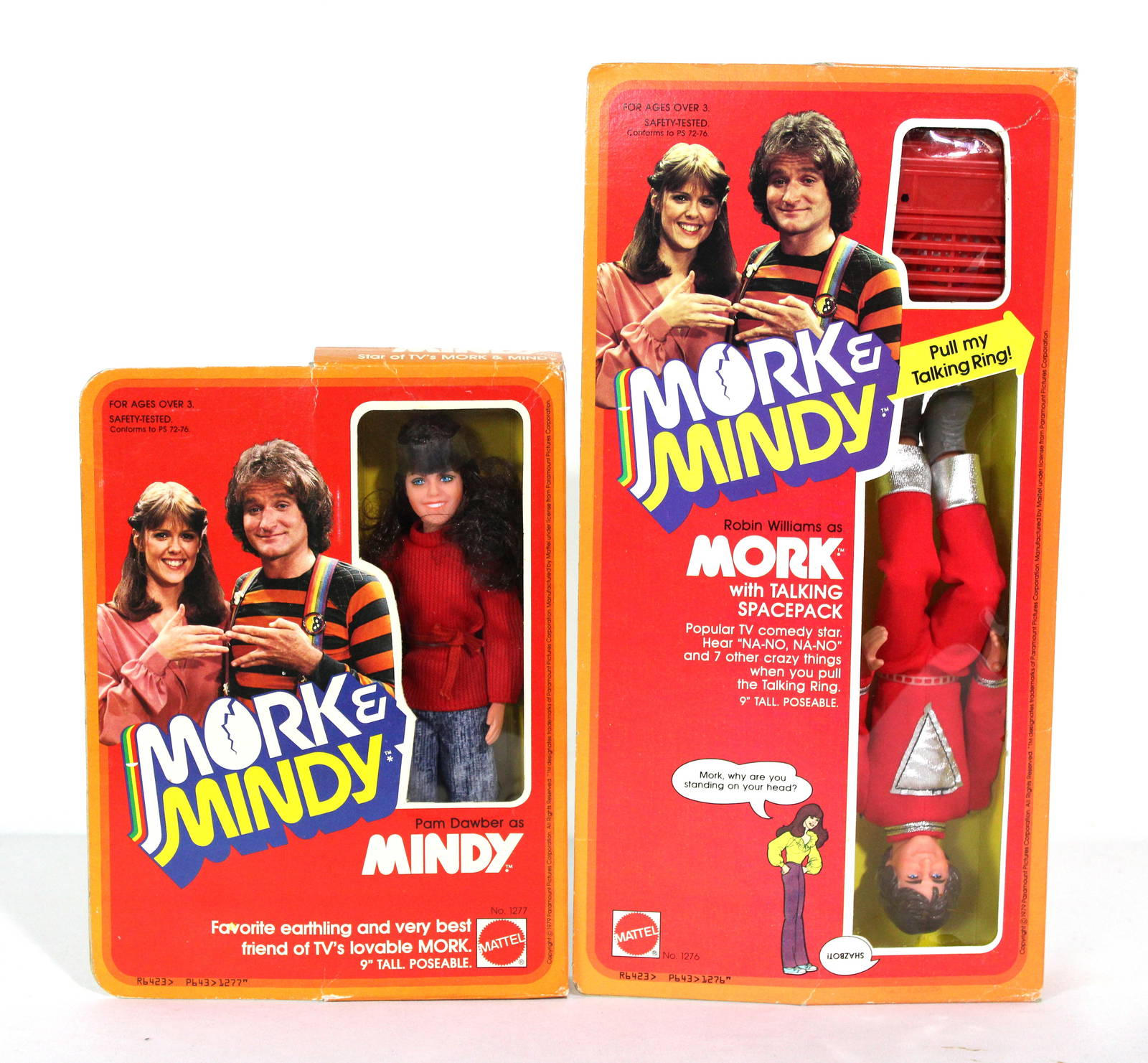 Mork & Mindy Mattel Dolls In Box, 1970s Auction