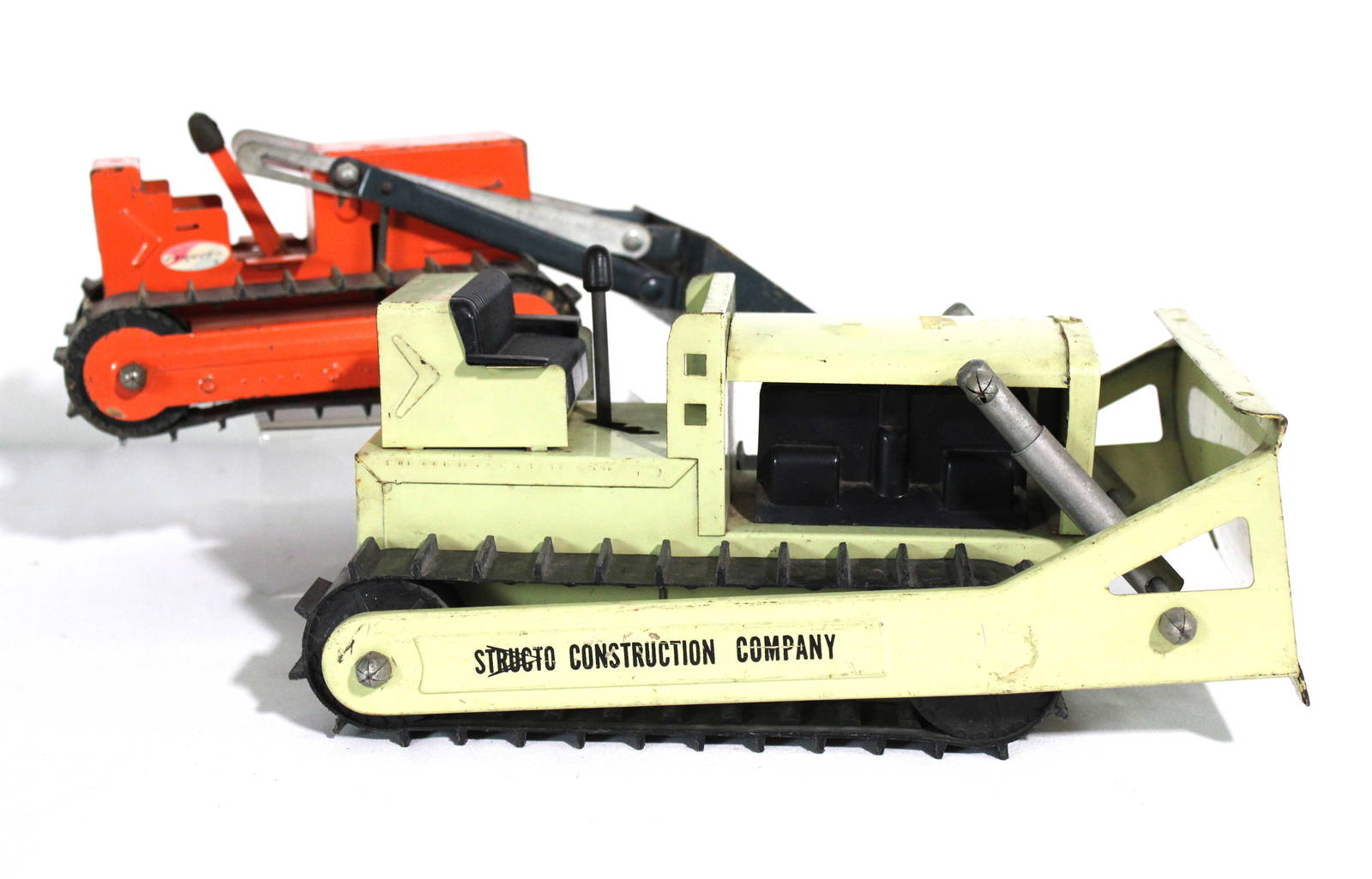 Structo Construction Toy Bulldozers Auction