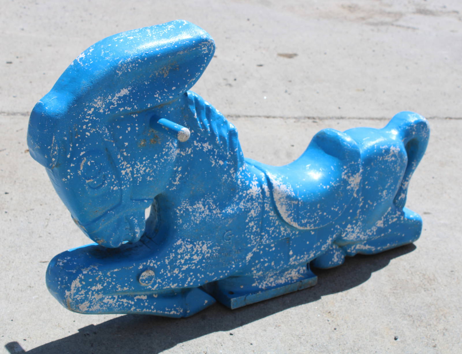 Playground Spring Horse Ride Saddle Mates Auction