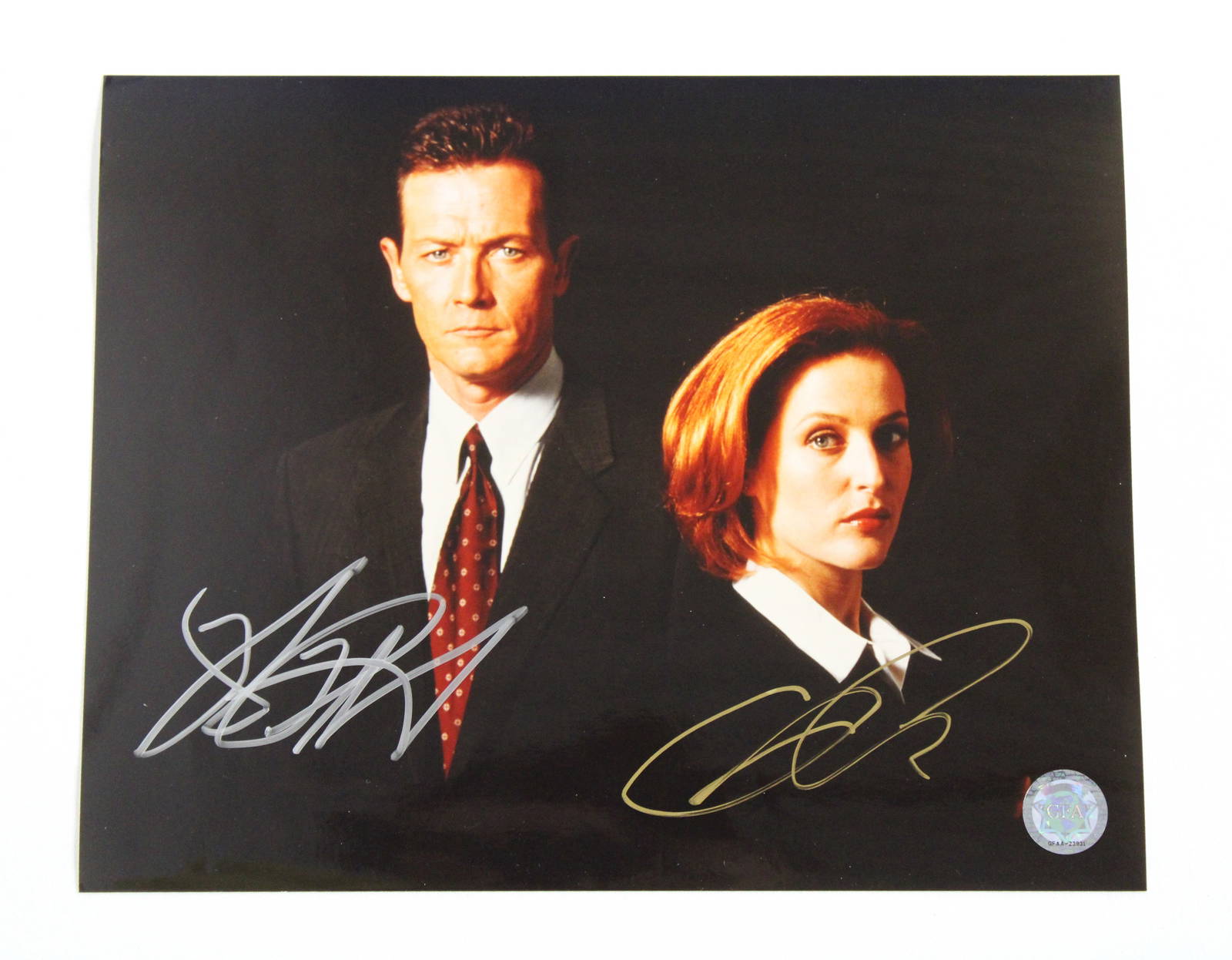 The X-files Signed Photo, Includes Coa Auction