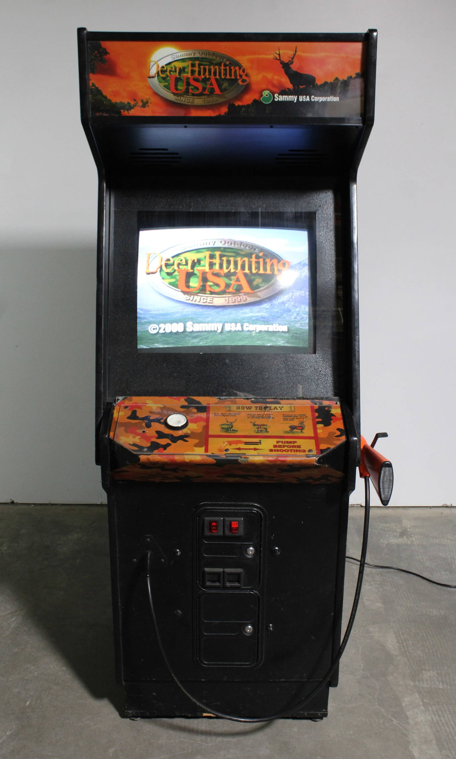 Sammy Outdoor Deer Hunting Usa Shooting Arcade Game Auction