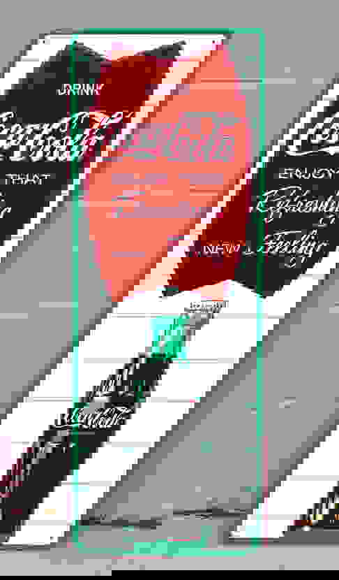 Coca Cola Fishtail Sign, Limited Run 2006 Auction