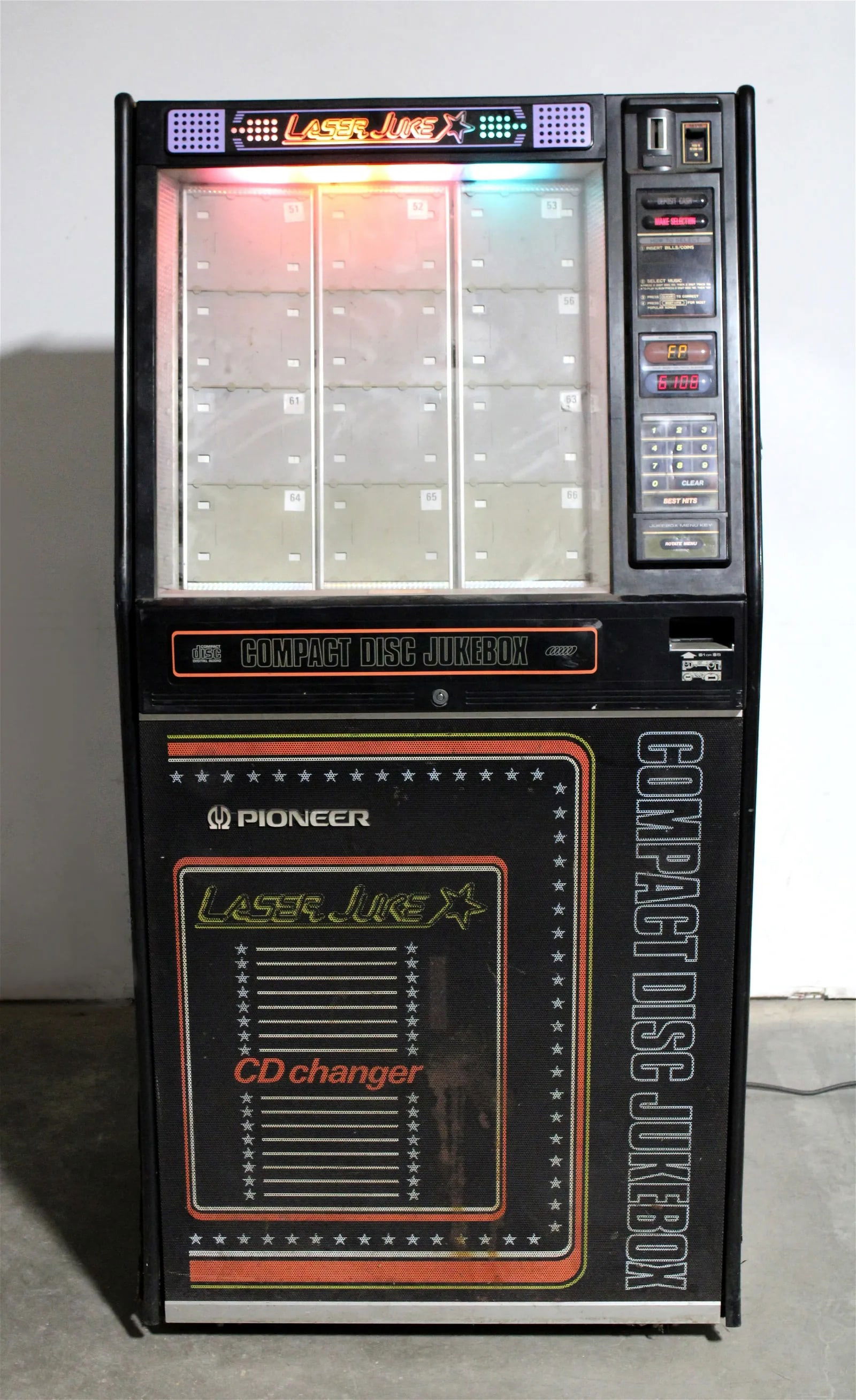 Pioneer Laser Juke Cd Jukebox Auction