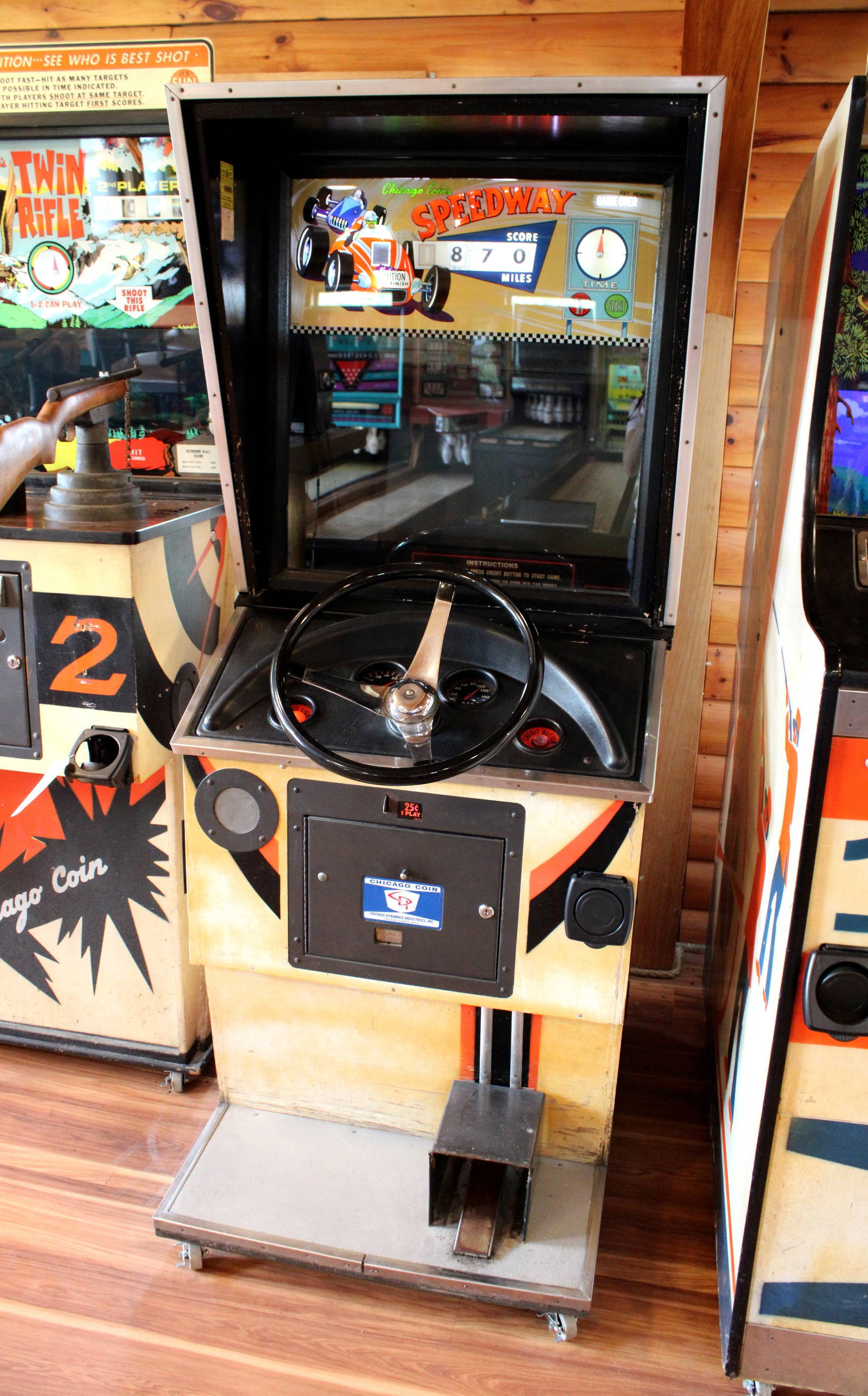Chicago Coin Speedway Racing Arcade Game Auction