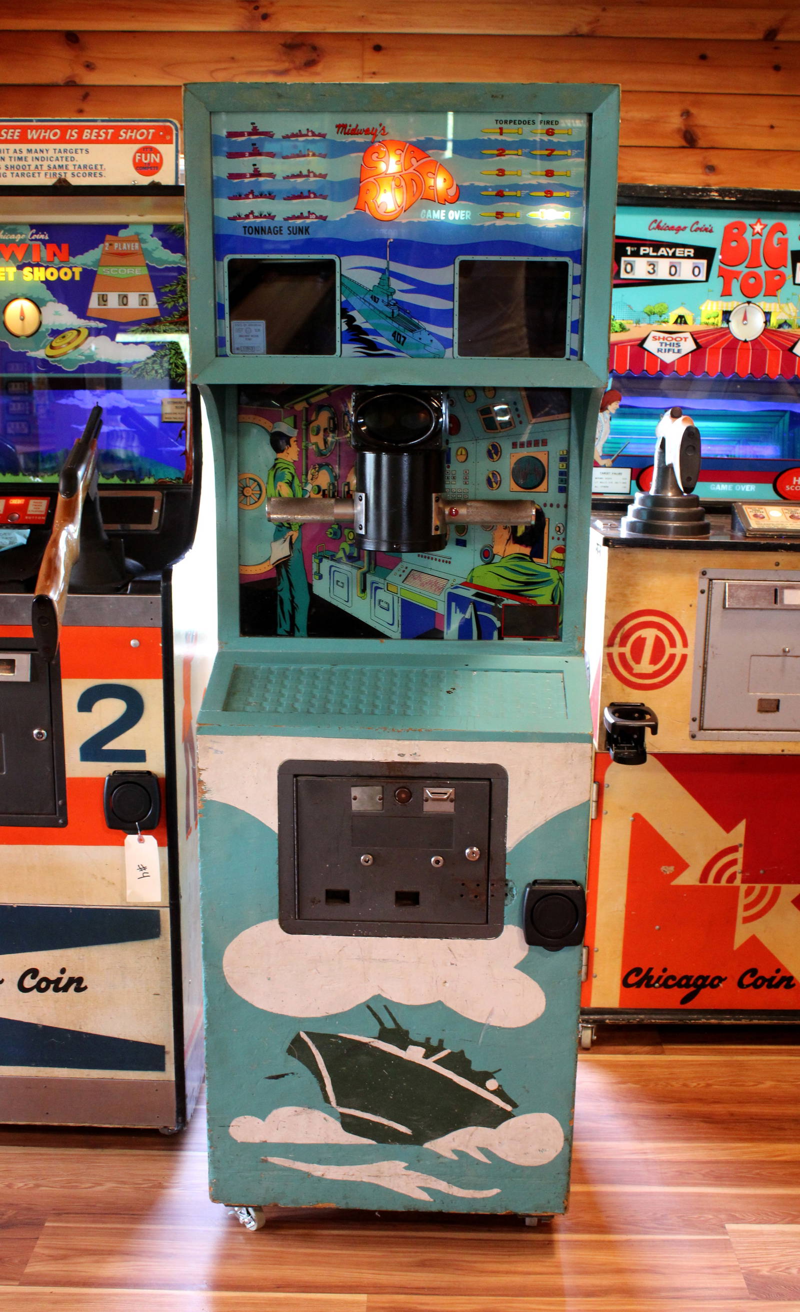 Midway Sea Raider Arcade Game Auction