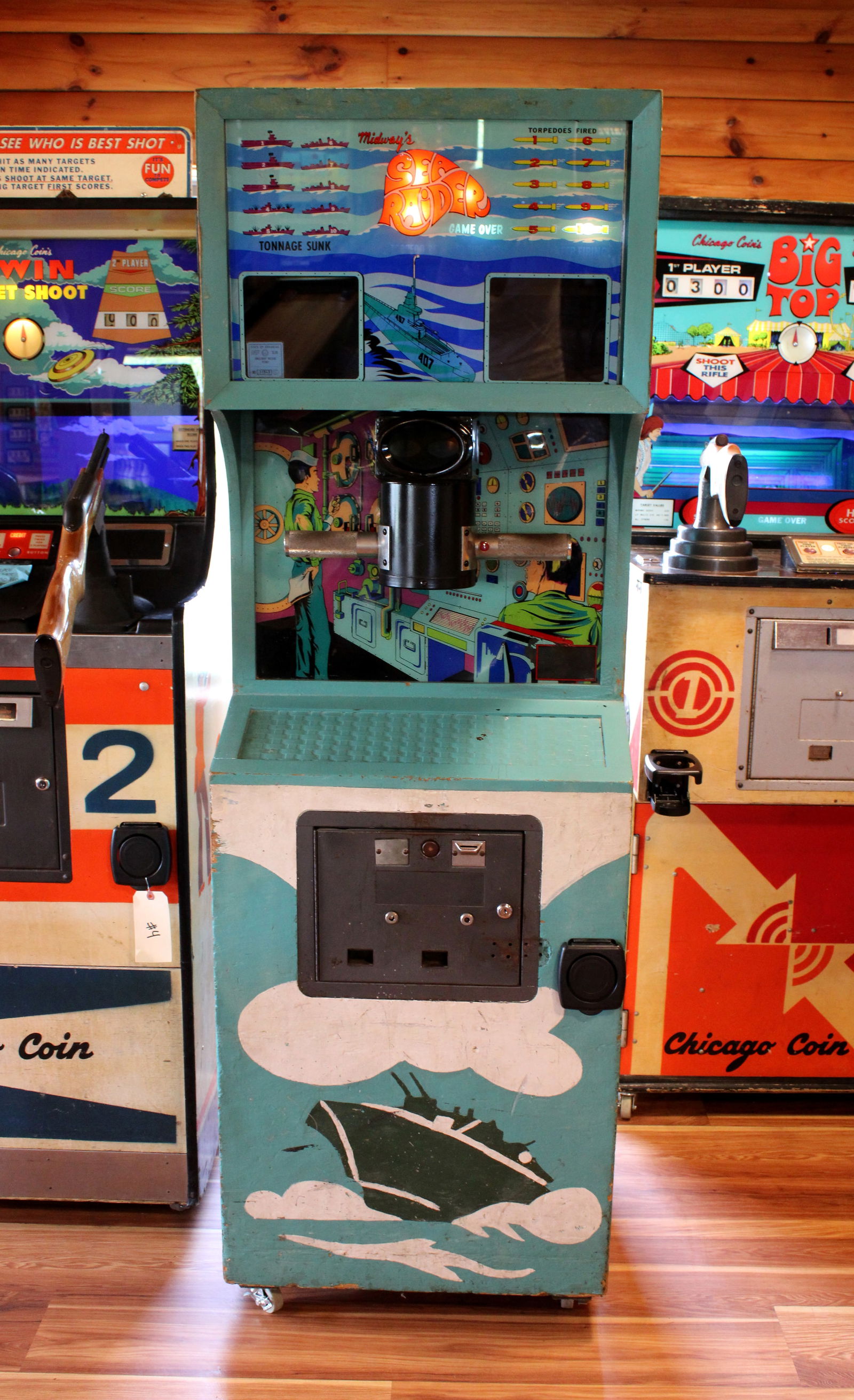 Midway Sea Raider Arcade Game Auction