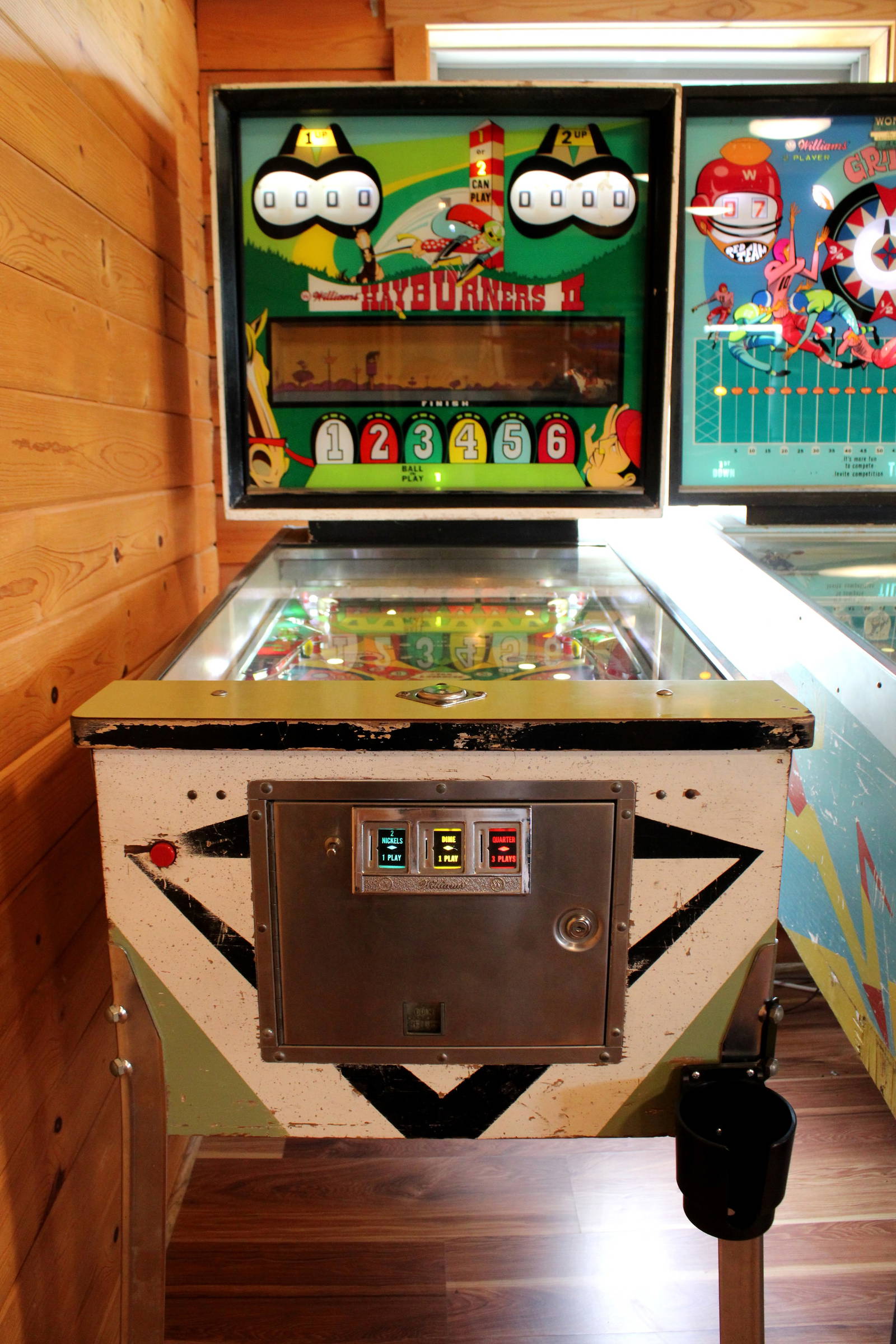 Williams Hayburners Ii Pinball Machine, Animated Backglass Auction
