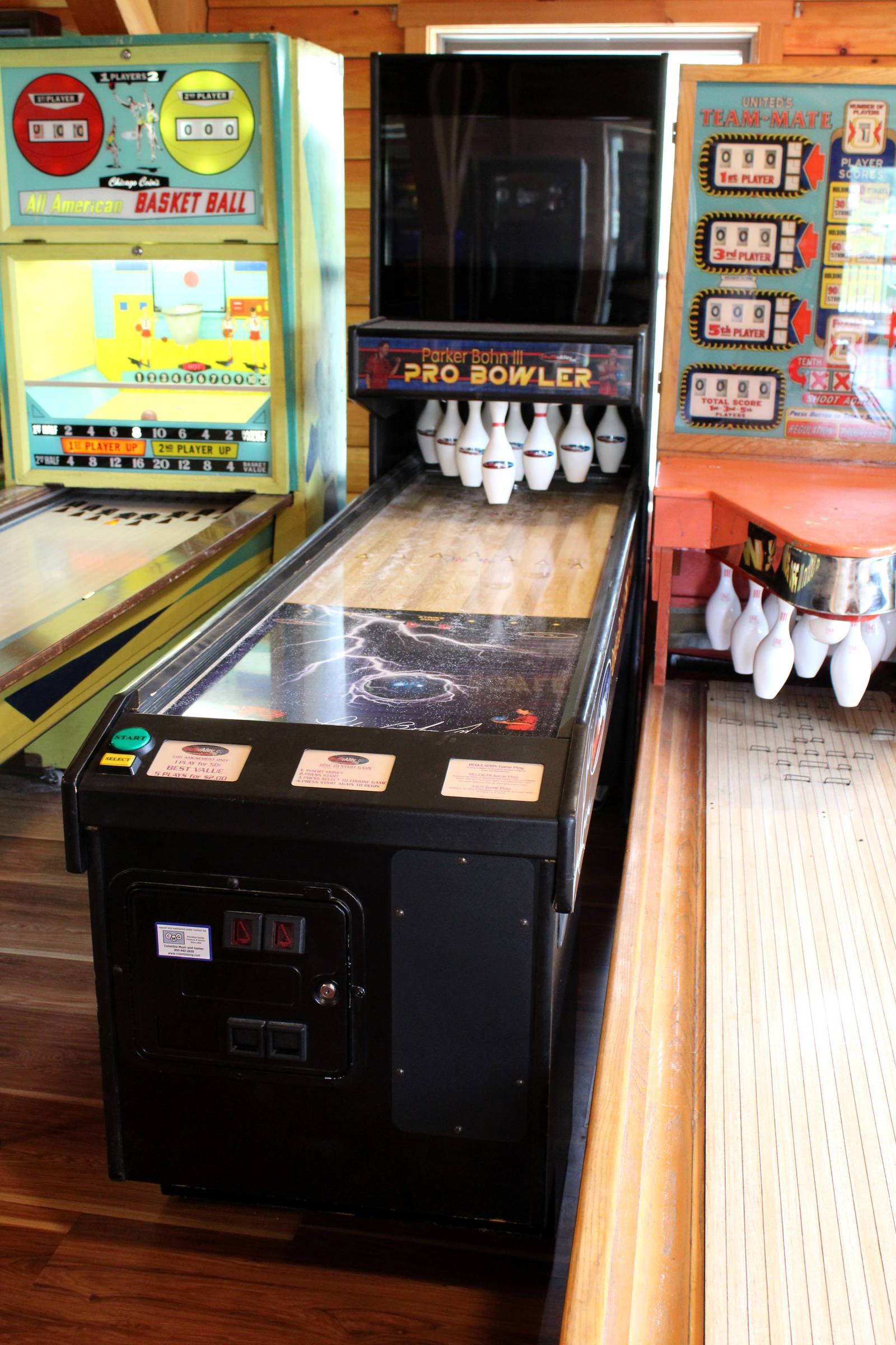 Parker Bohn Ii Pro Bowler Shuffle Alley Auction