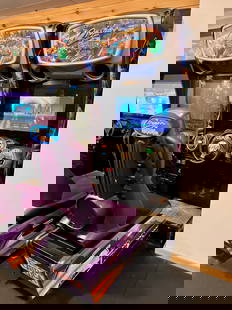 Global Vr Nascar Racing Sit Down Arcade, Lot 1 Auction