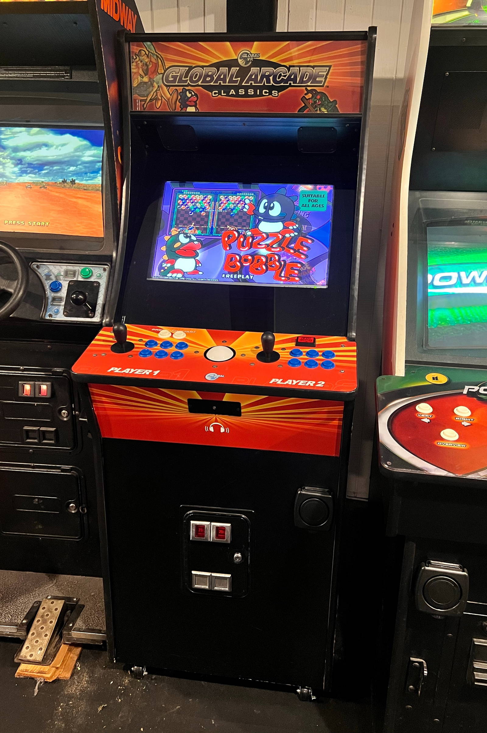 Global Vr Global Arcade Classics Multicade Arcade Game Auction