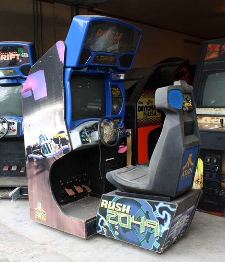 Midway Rush 2049 Sit Down Racing Arcade