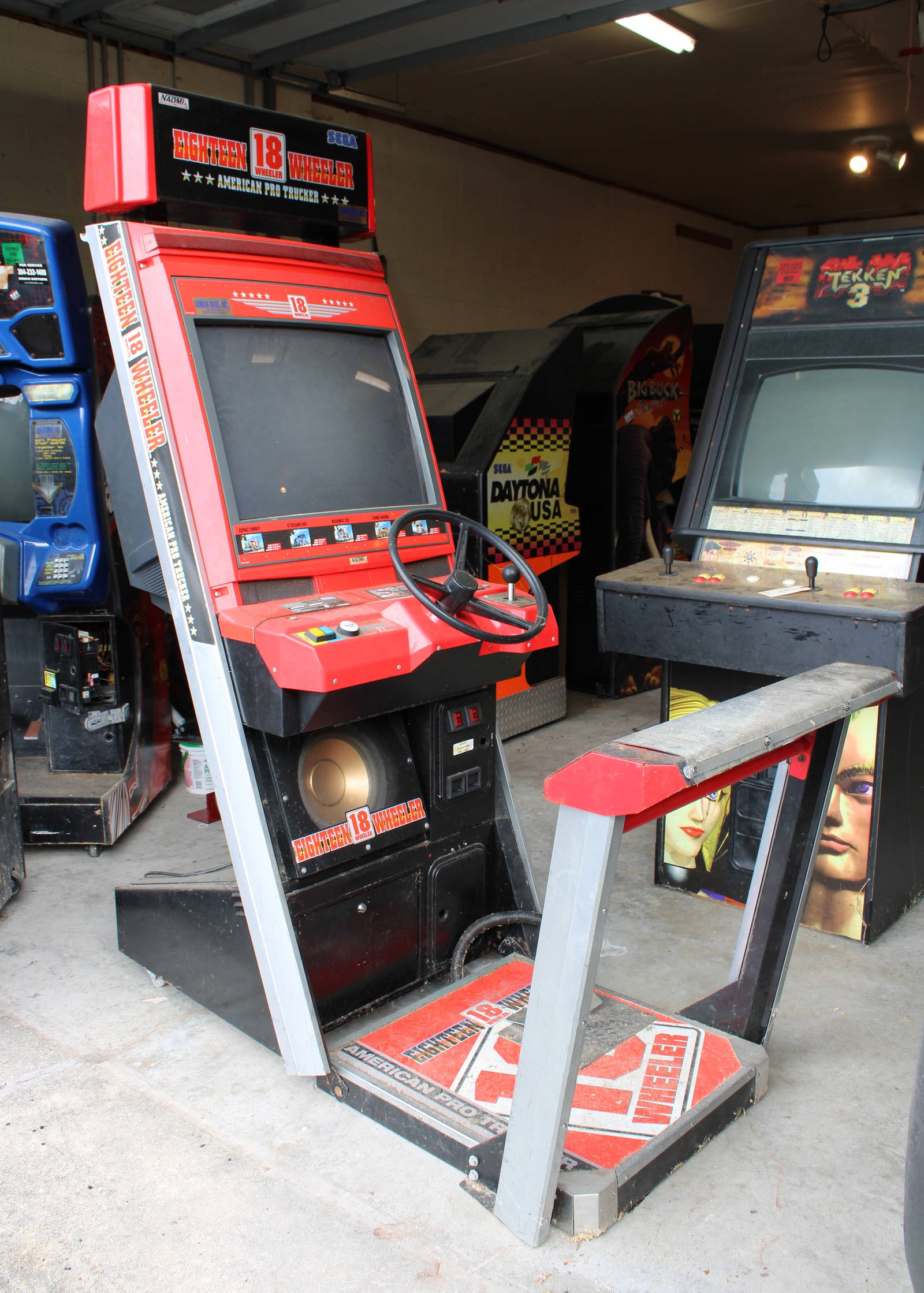 Sega 18 Wheeler American Pro Trucker Arcade Game, Lot 2 Auction