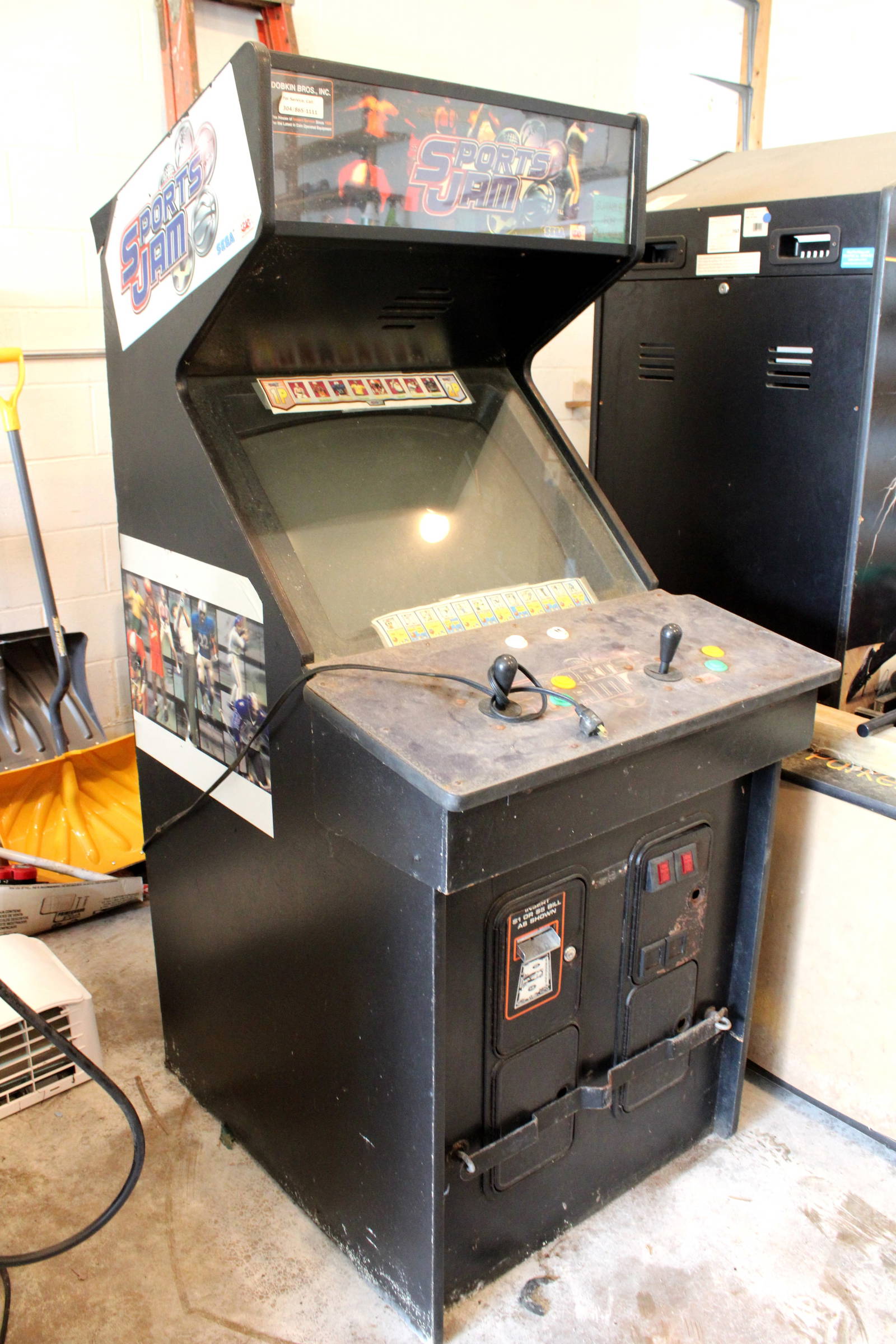 Sega Sports Jam Arcade Game Auction