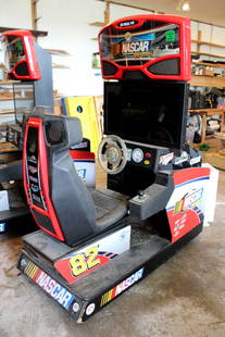 Global Vr Nascar Racing Sit Down Arcade, Lot 2 Auction
