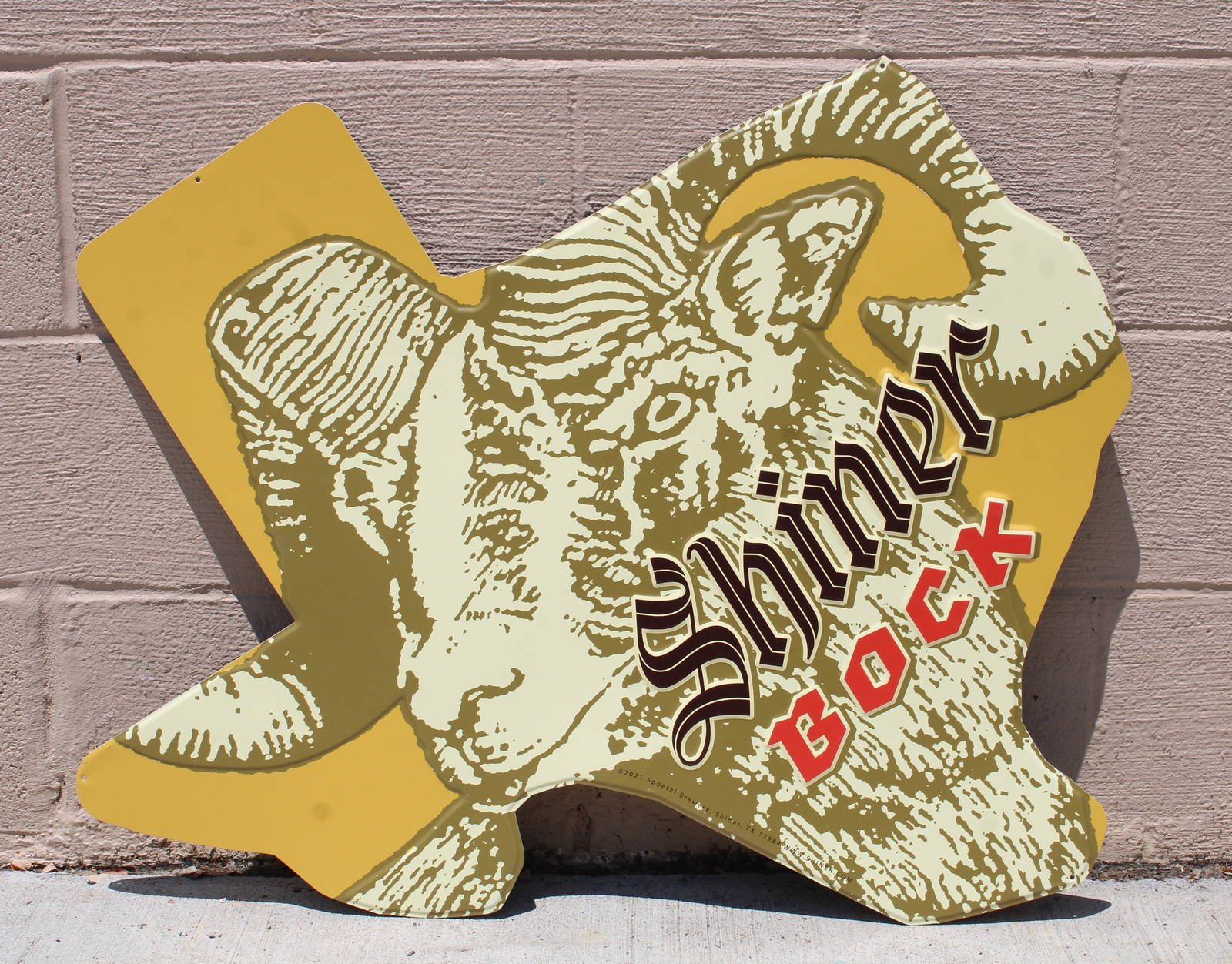 Shiner Bock Texas Sign Auction