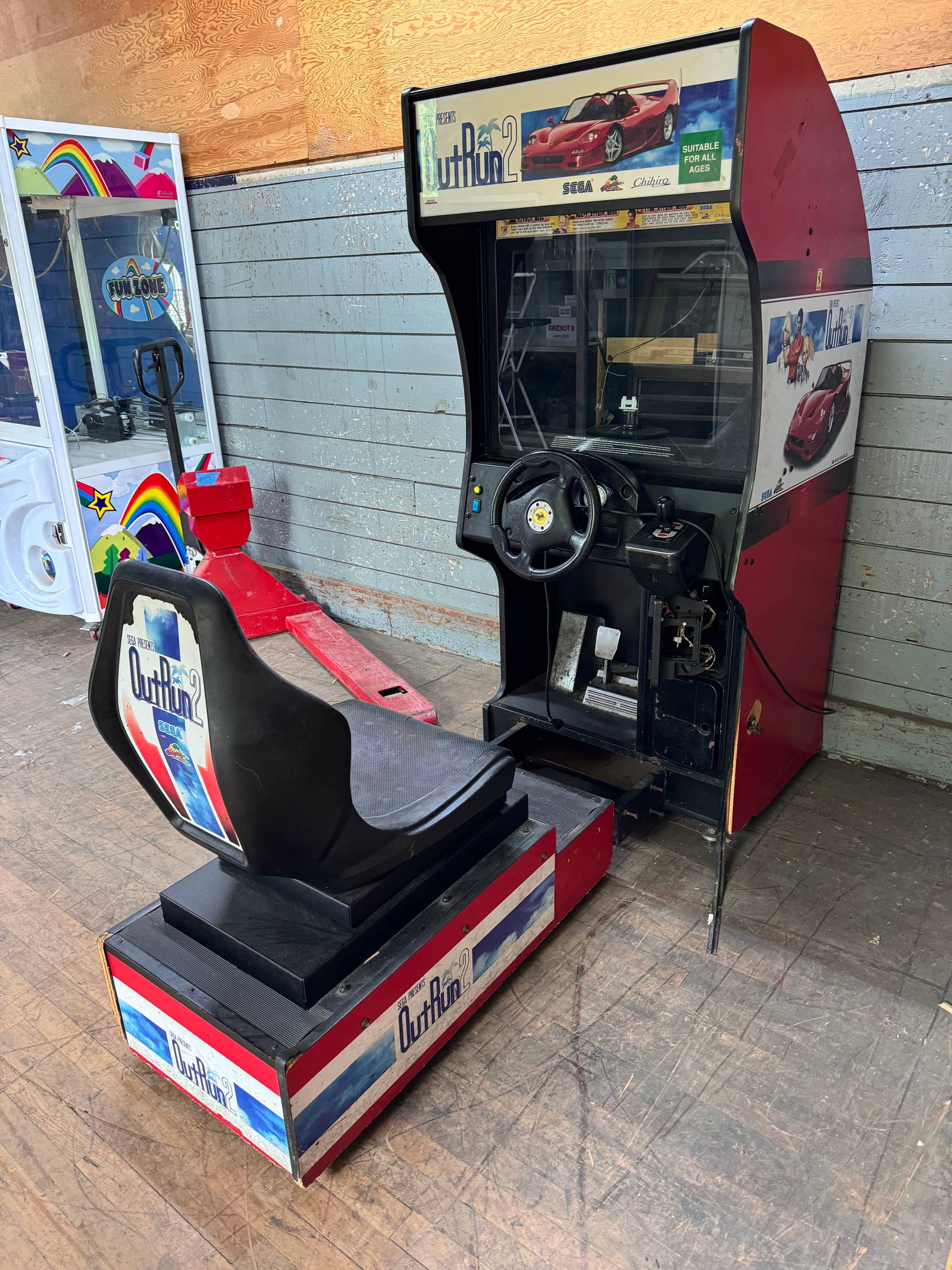 Sega Out Run 2 Arcade Game Auction