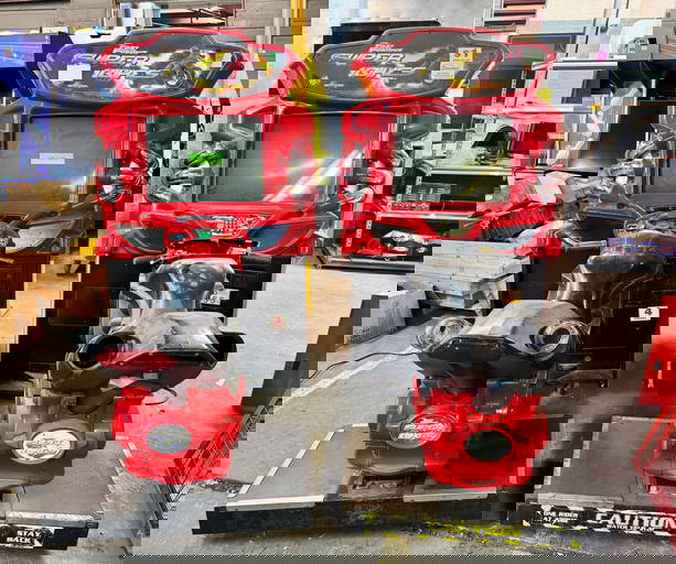 Raw Thrills Super Bikes Sit Down Racing Arcade Game Pair, Lot 2