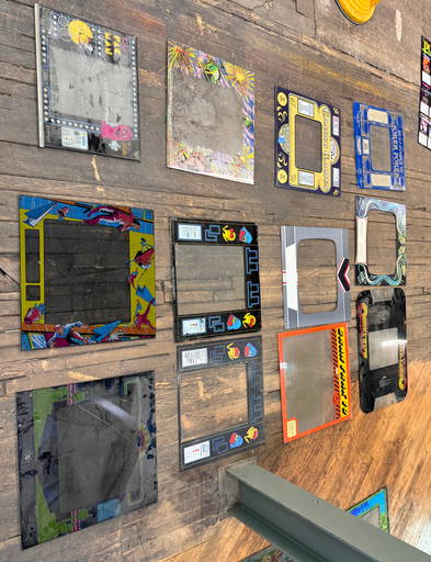 Arcade Game Marquees, Total Of 12