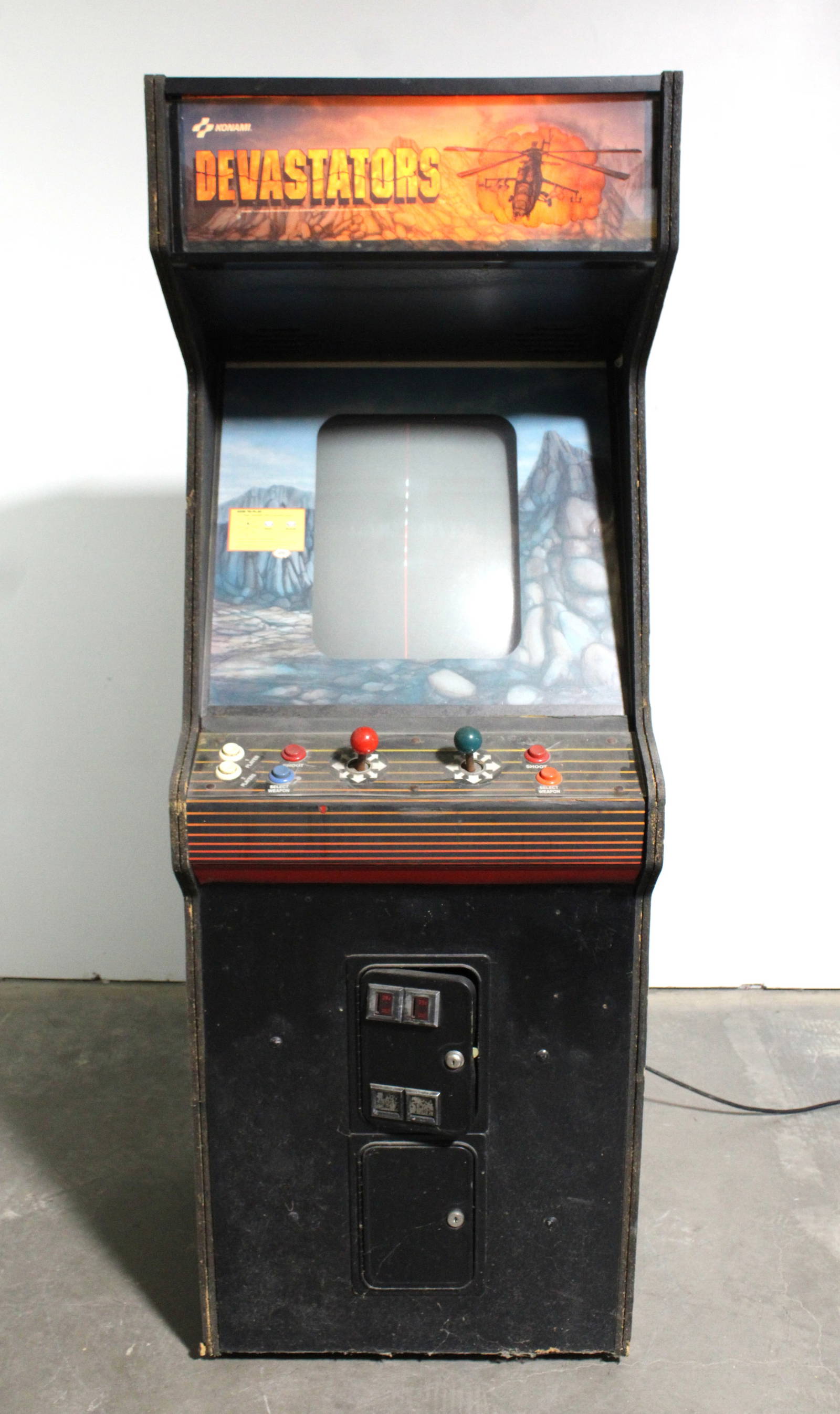 Konami Devastators Arcade Game Auction